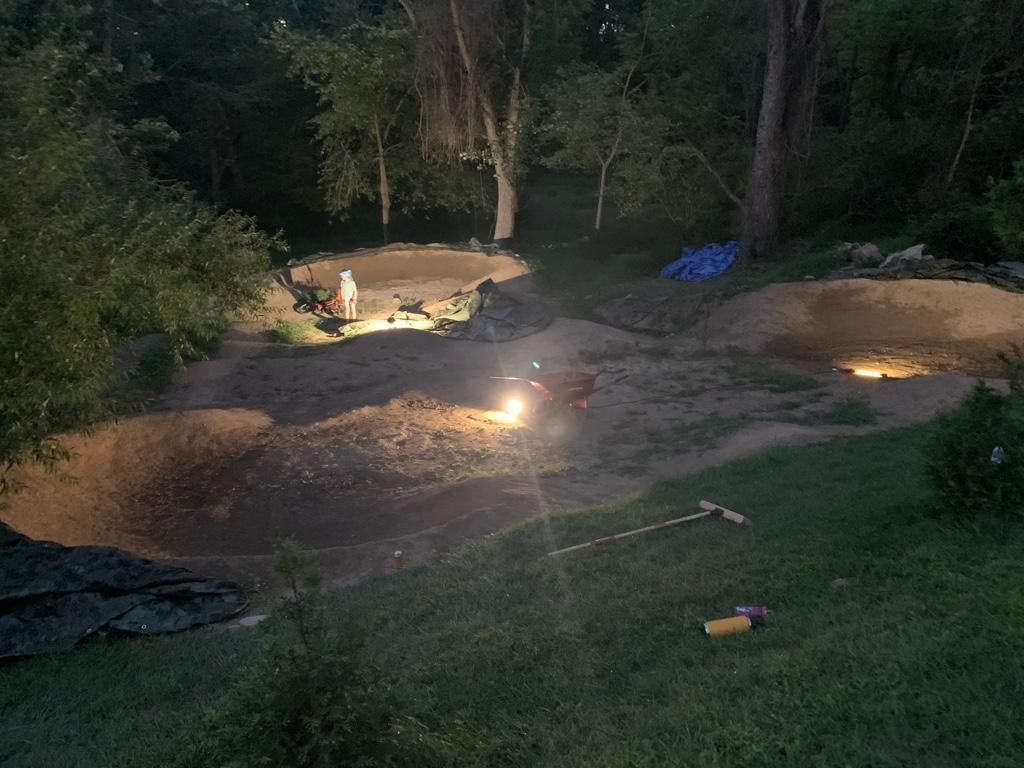 Berm rollers in pump track: sizing and shape | Mountain Bike Reviews Forum