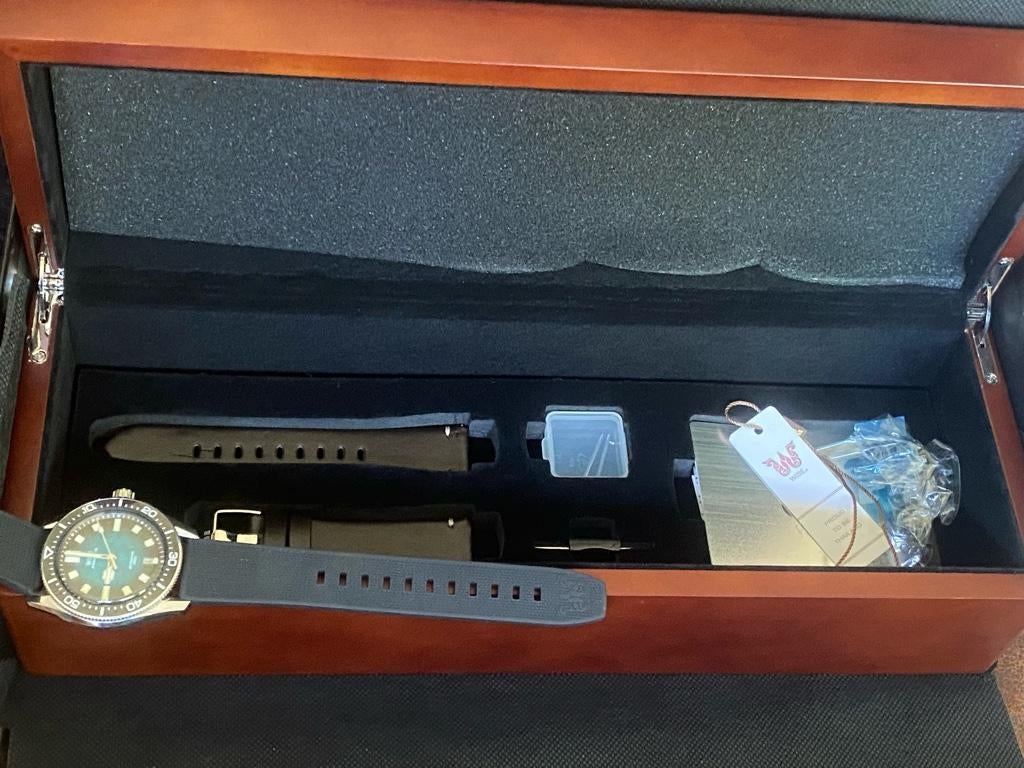 SOLD: Wise Adamascus AD8 Blue green dial | WatchUSeek Watch Forums