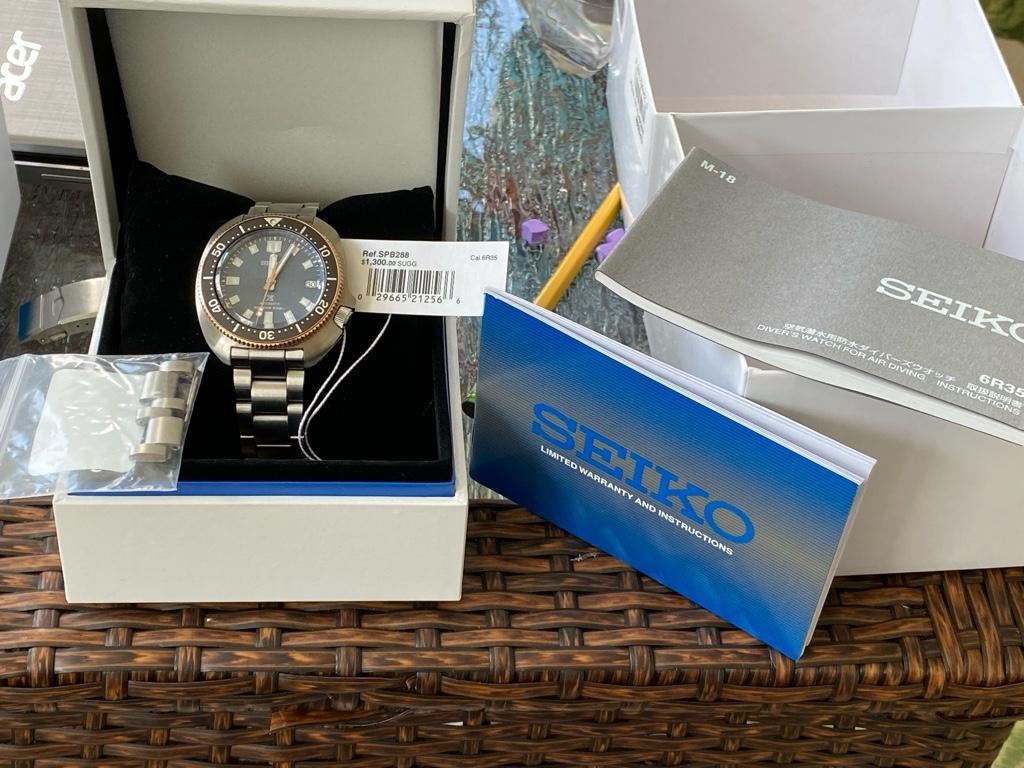 SOLD Seiko SPB288 Mystic Lagoon Willard | WatchUSeek Watch Forums