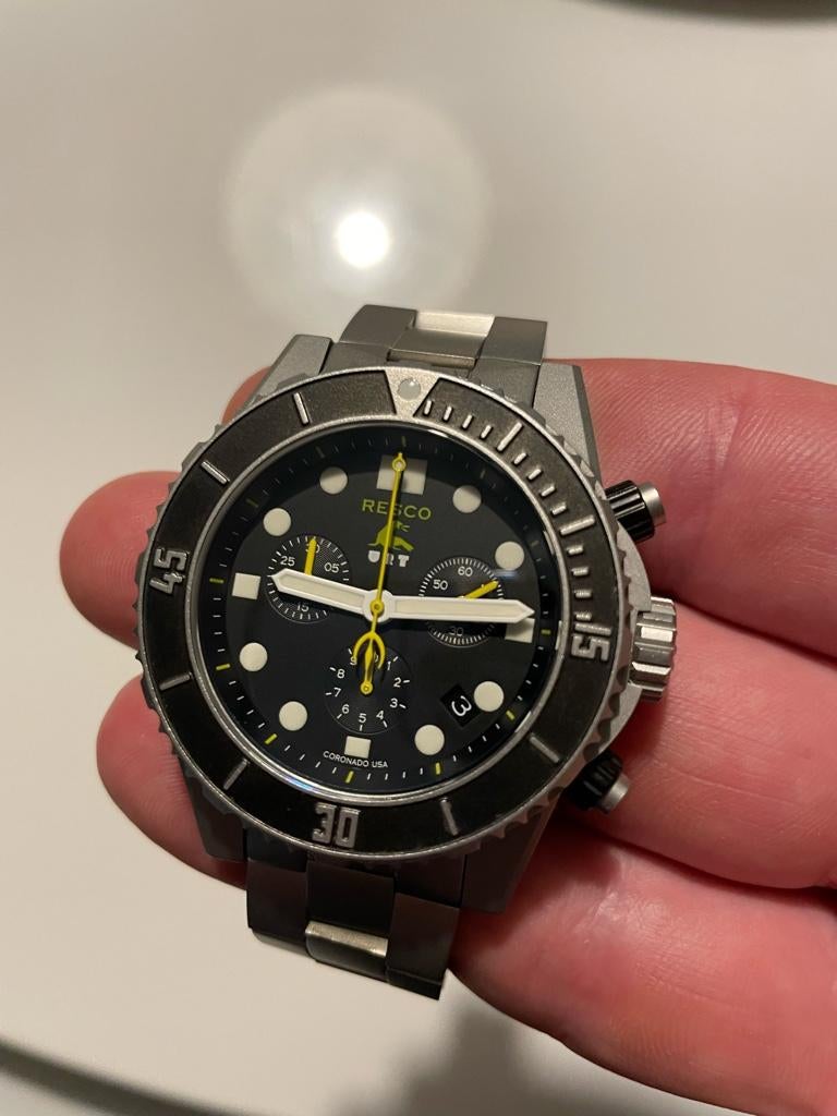 -reduced - Resco Manus URT Chrono Black / Yellow full Kit excellent on ...