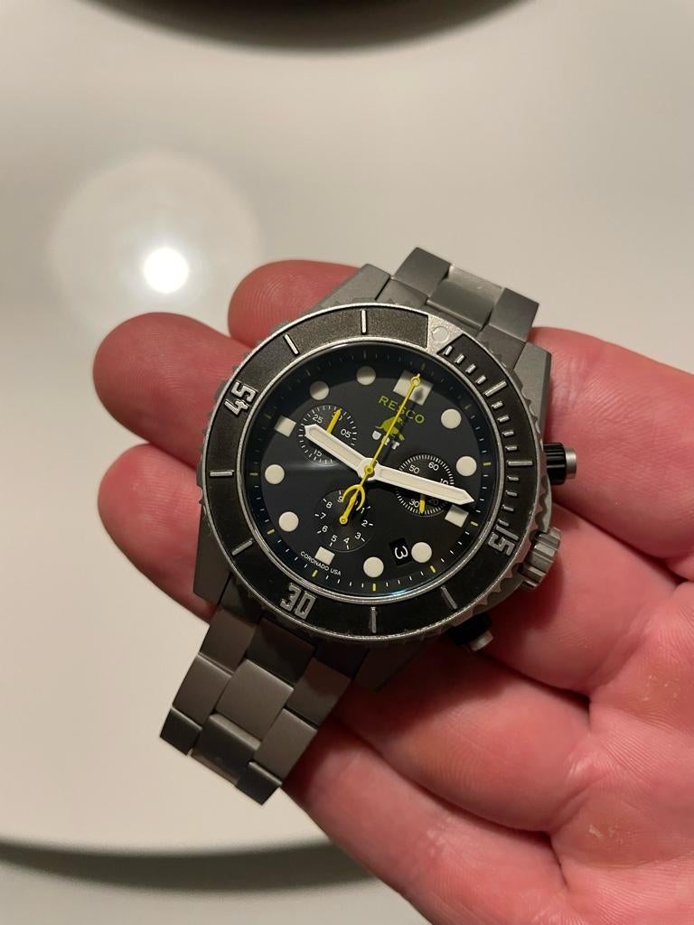 -reduced - Resco Manus URT Chrono Black / Yellow full Kit excellent on ...