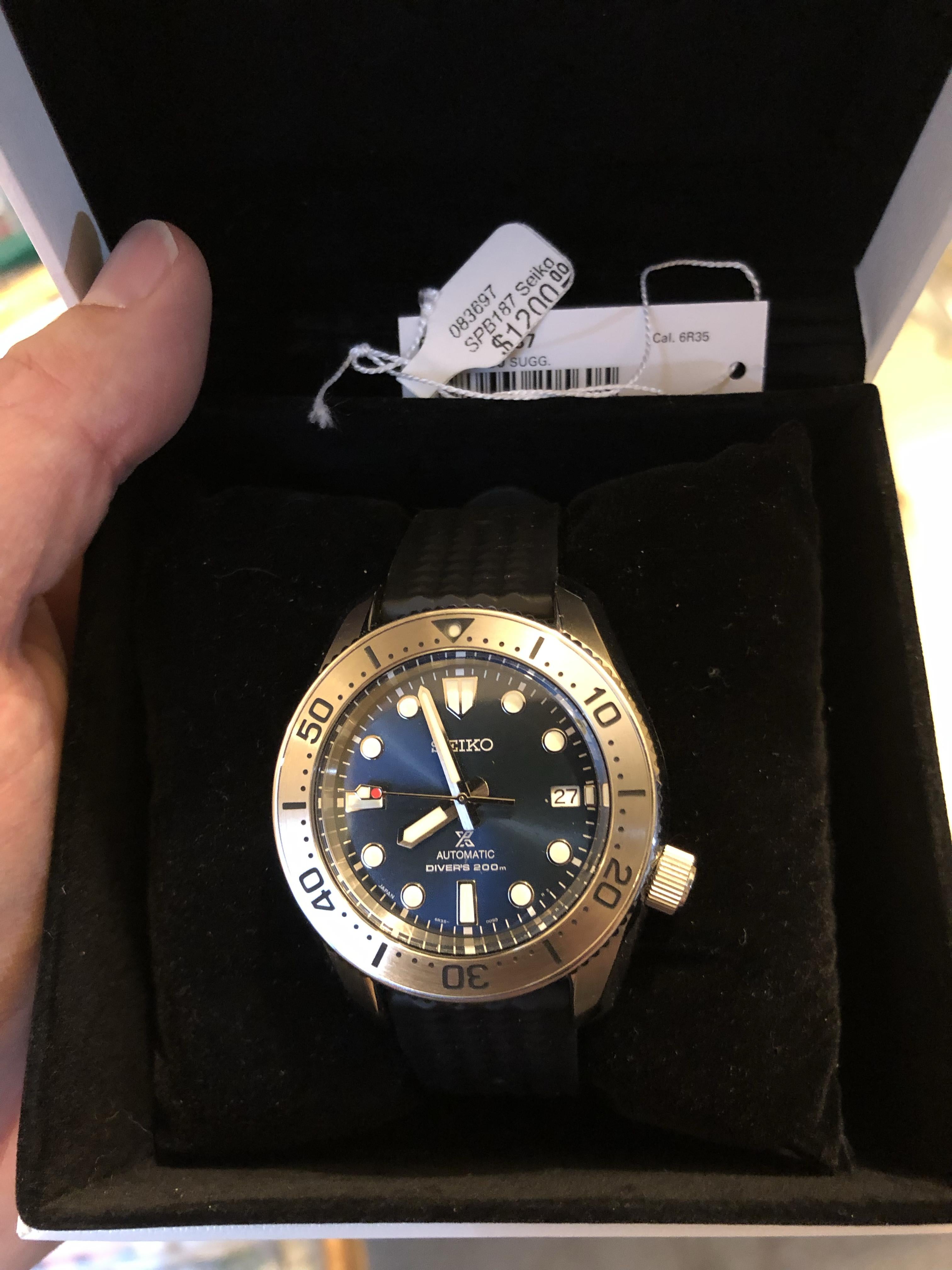 FS Seiko Prospex SPB187 with steel bezel swap REDUCED $600 | WatchUSeek ...