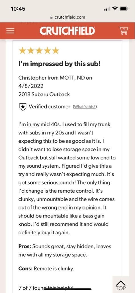 Bayser “Fitbox” Spare Tire Well Subwoofer Enclosure | Subaru Outback Forums