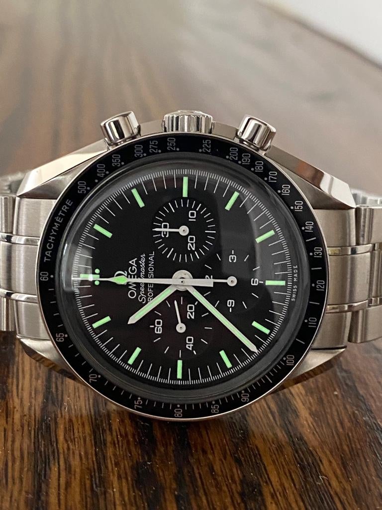 [$4,100 USD] FS Omega Speedmaster Professional 1861 Patina Dial Big Box ...