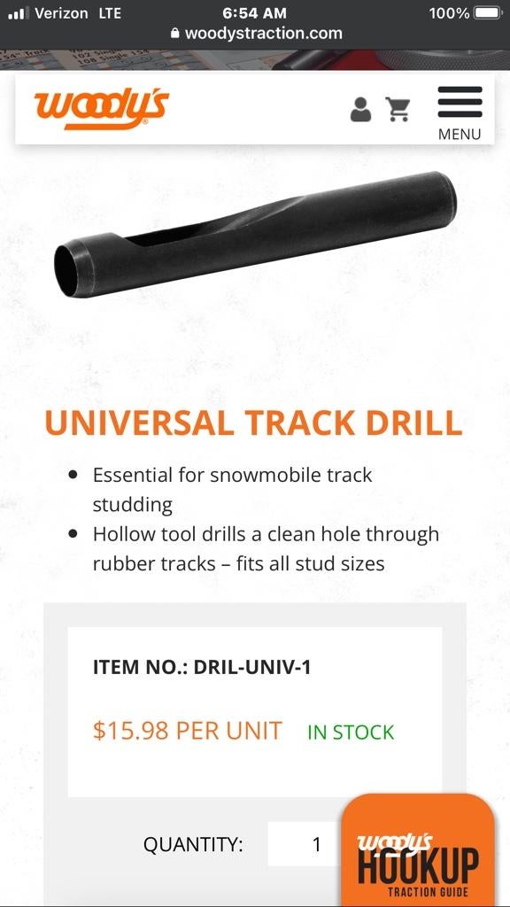 Studding Single Ply 137 Cobra Track | Ski-Doo Snowmobiles Forum