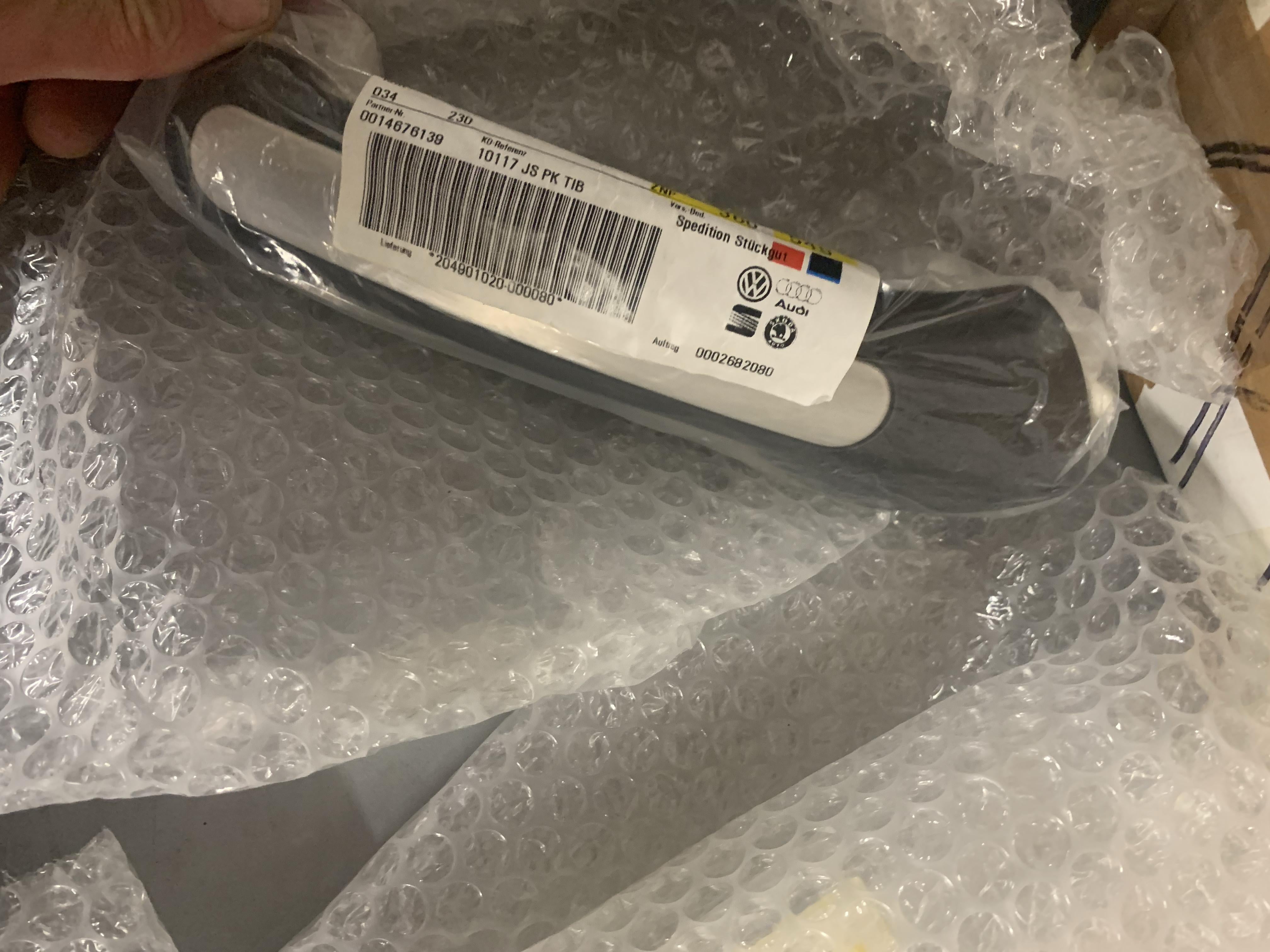 Fs brand new 2 door brushed handles and radio trim | VW Vortex ...