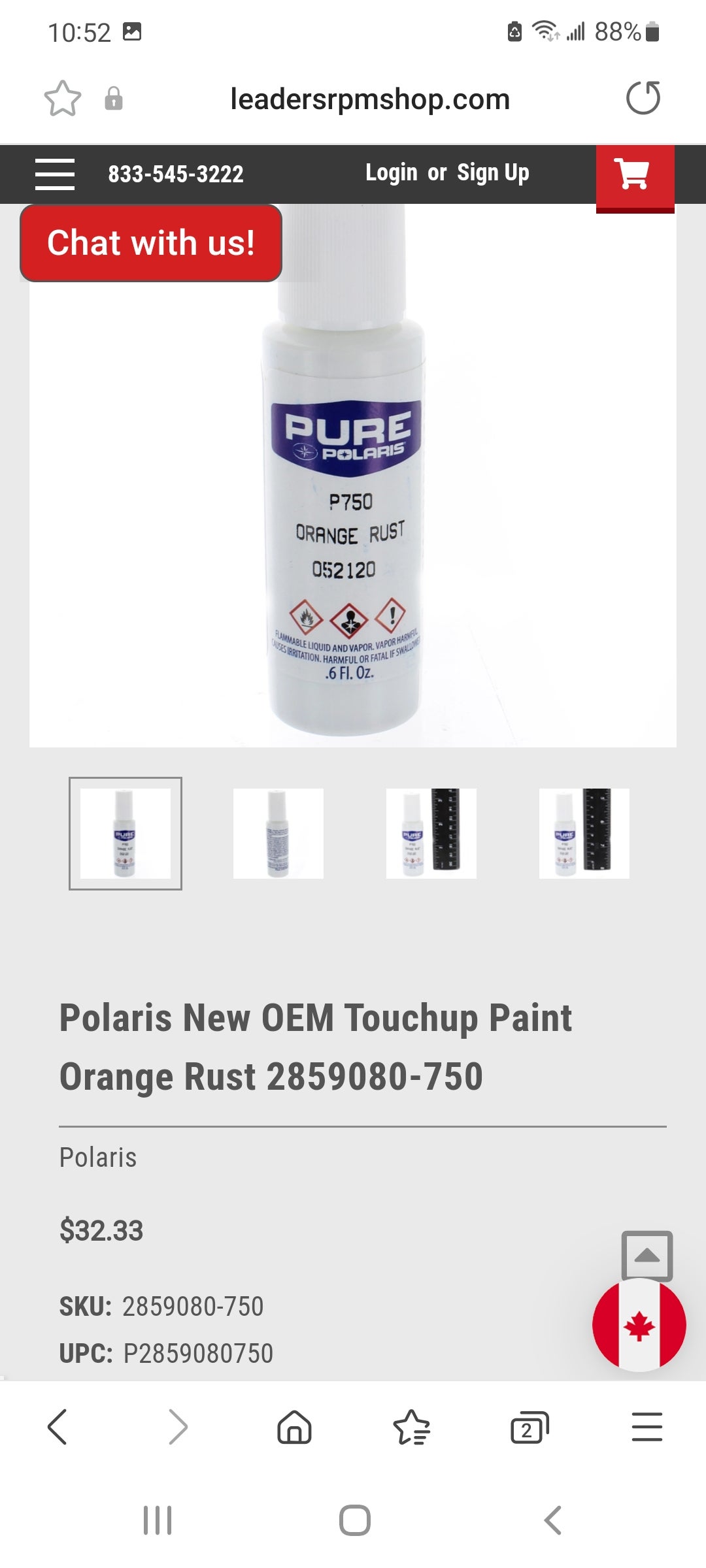 Trail head edition Orange Powder Color Code | Polaris General Forum