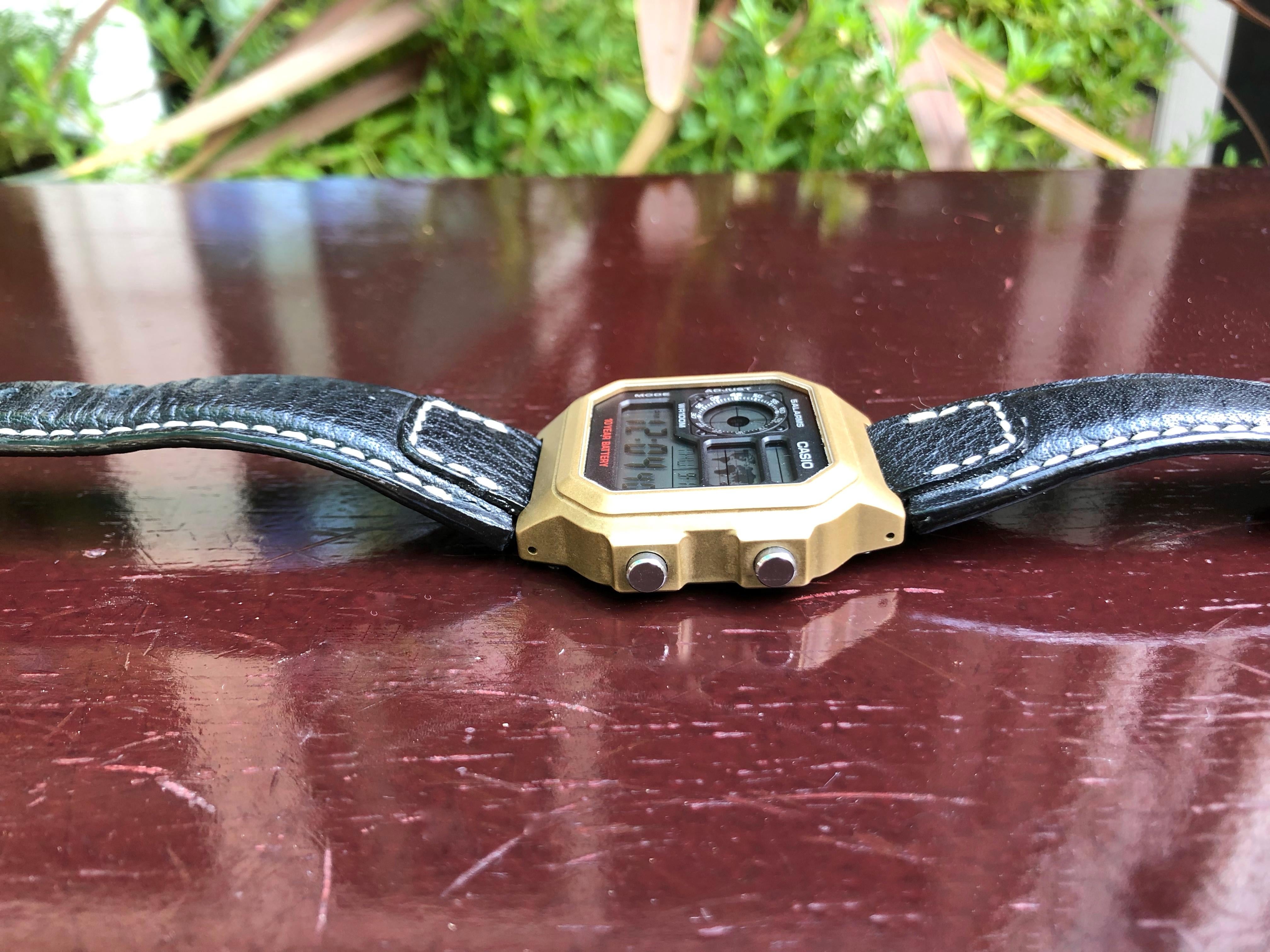 BRONZE CASE and SAPPHIRE! Casio Worldtimer 10-YR Battery | WatchUSeek ...