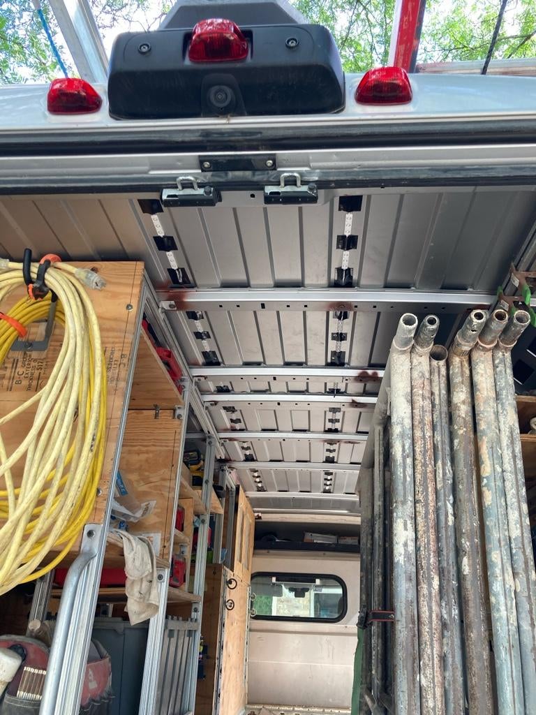 Work Van Interior Lighting, Cargo 2016 Ram ProMaster 1500 | Contractor Talk - Professional ...