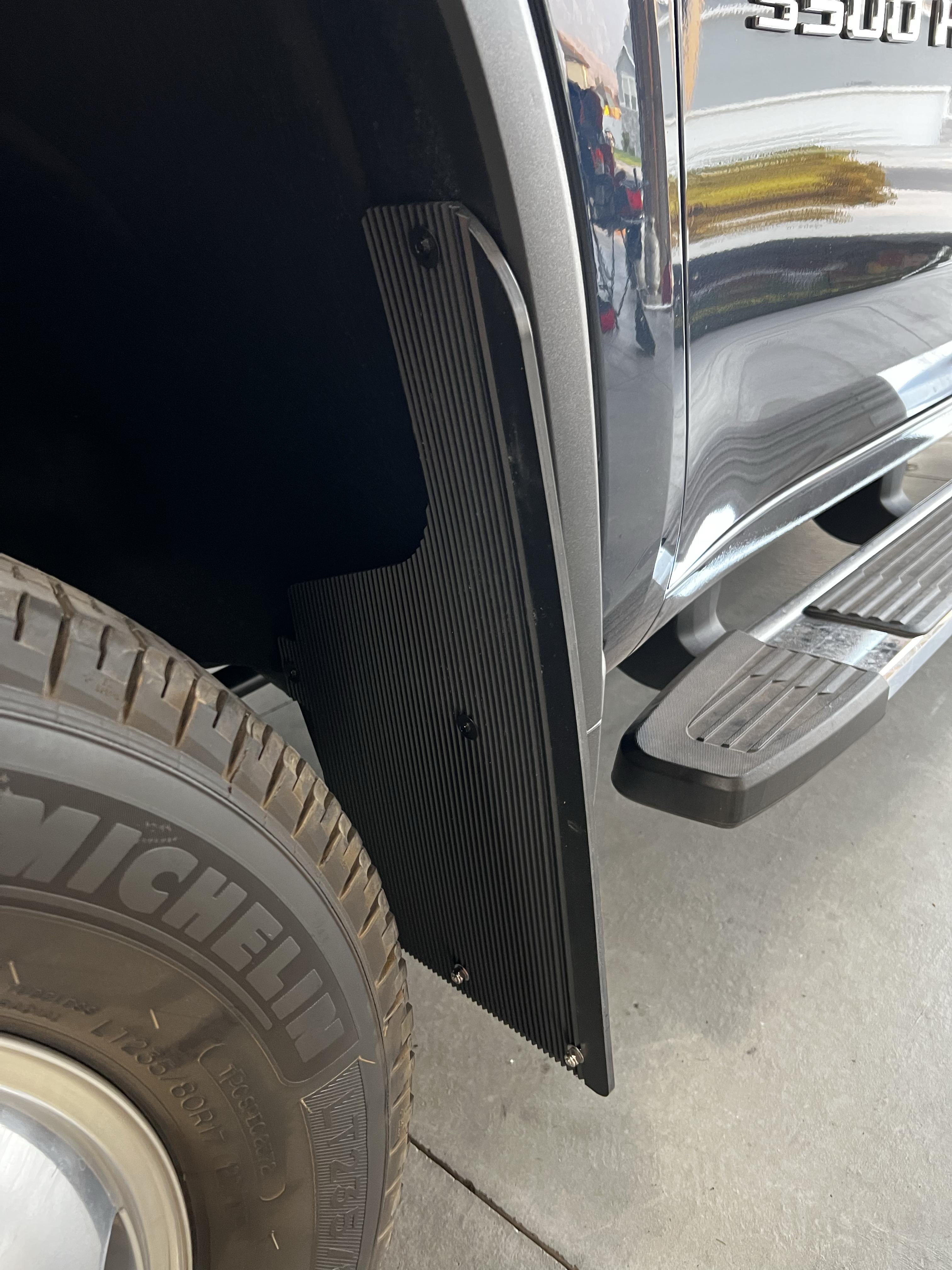 Dually mud flaps recommendations? | Chevy and GMC Duramax Diesel Forum