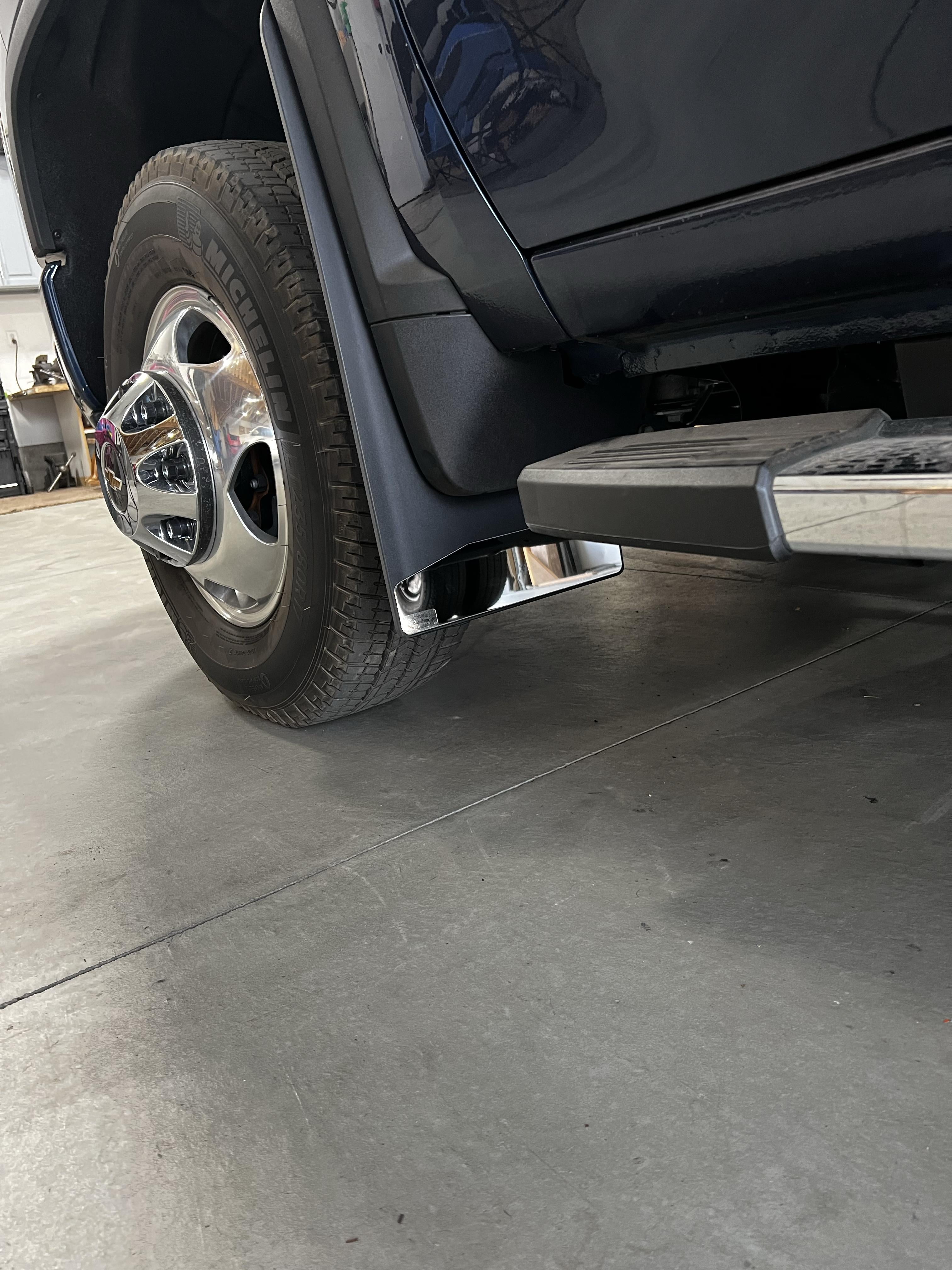 Dually mud flaps recommendations? | Chevy and GMC Duramax Diesel Forum
