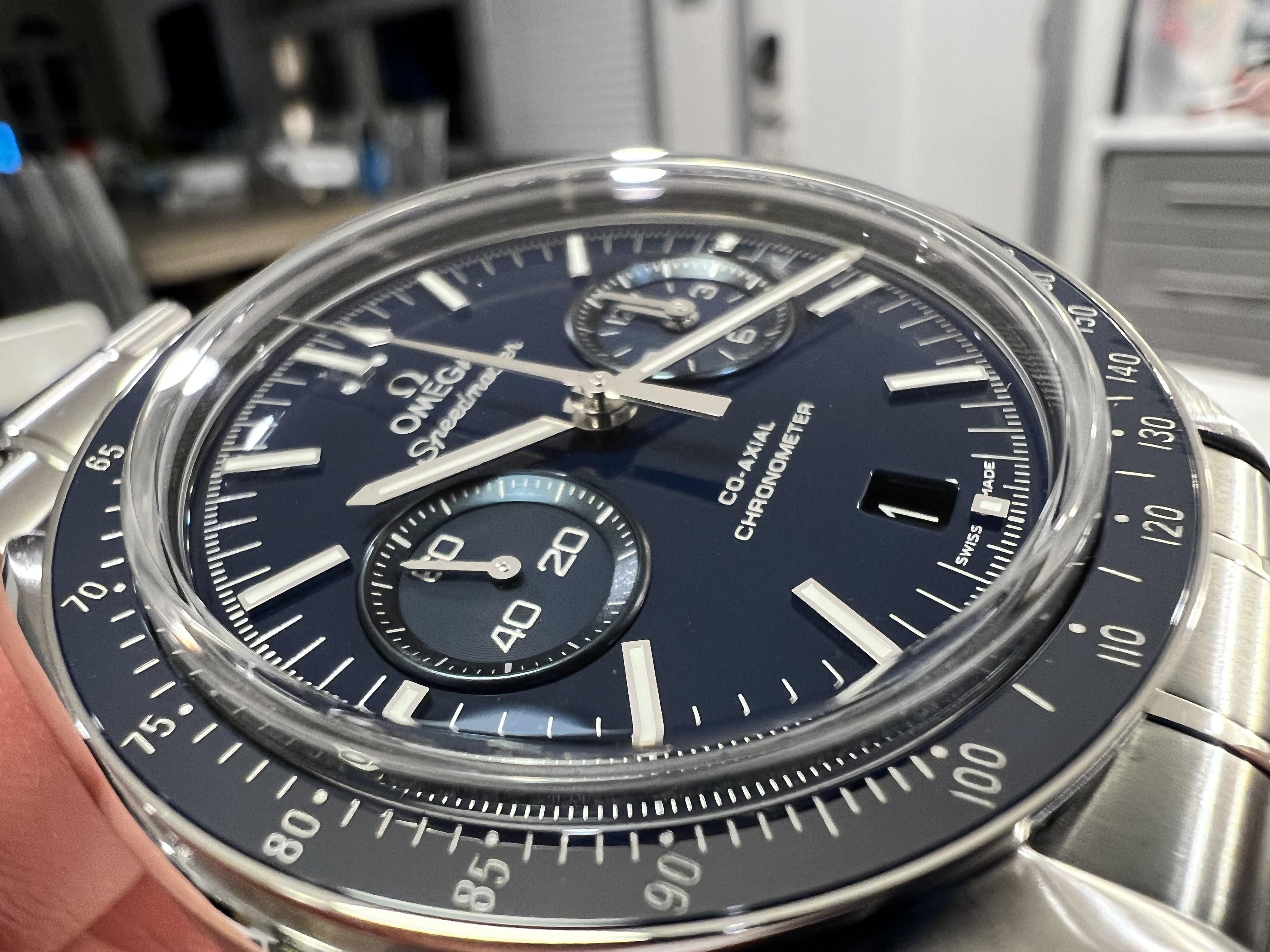 FS: Omega Speedmaster Titanium Blue | WatchUSeek Watch Forums