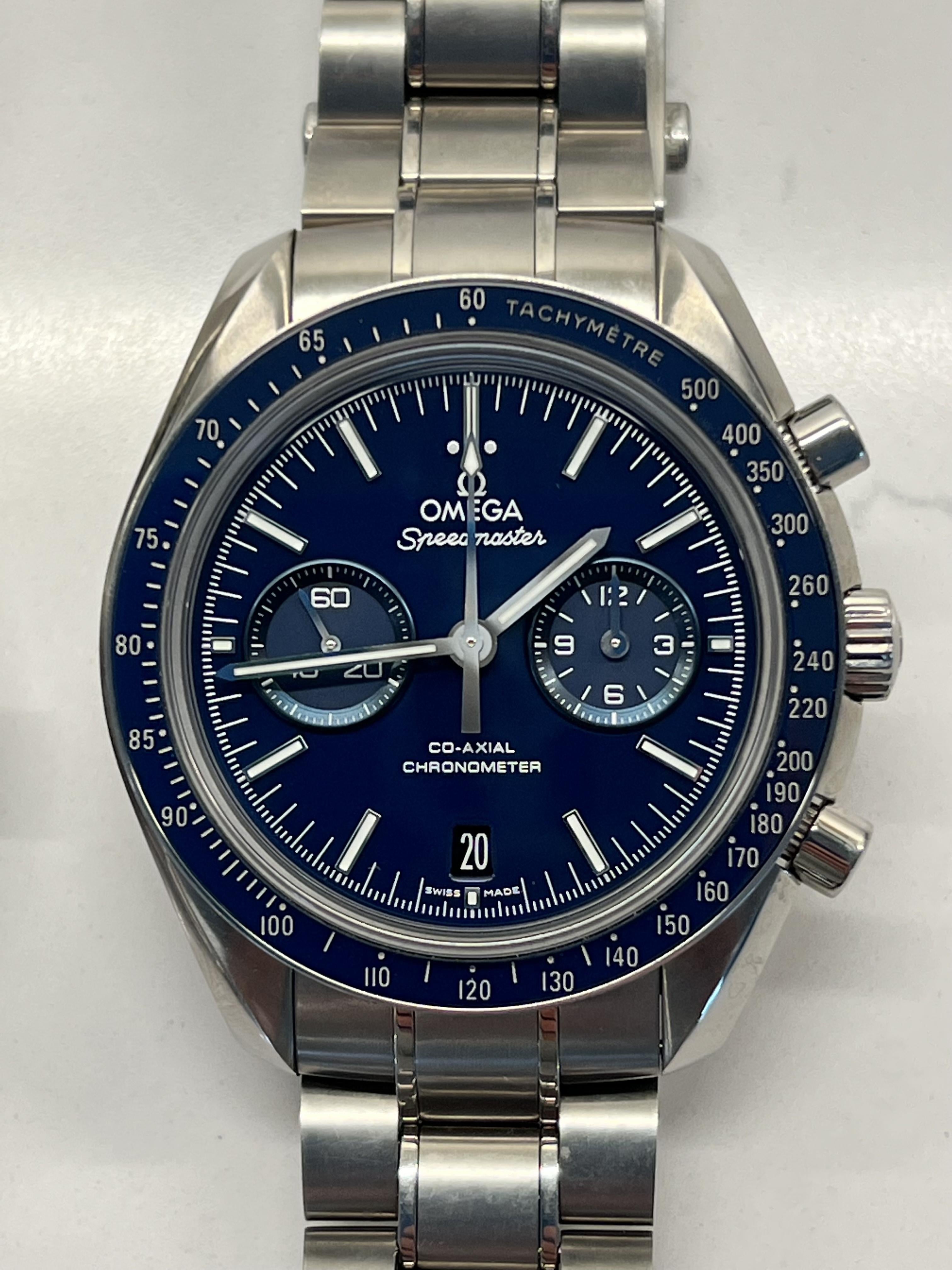 FS: Omega Speedmaster Titanium Blue | WatchUSeek Watch Forums