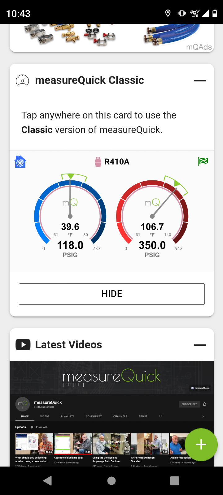 measureQuick help please | HVAC-Talk: Heating, Air & Refrigeration Discussion