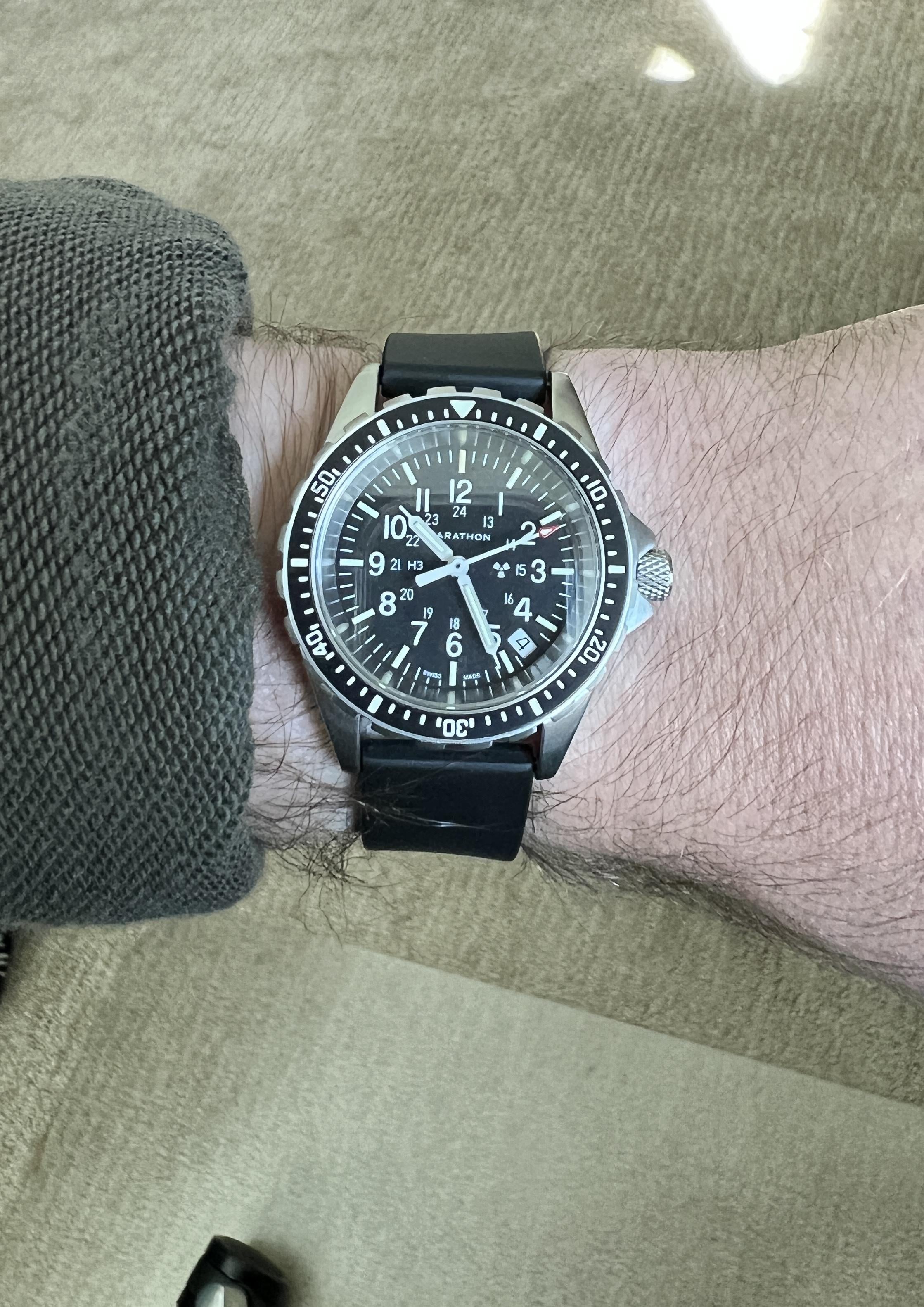 SOLD: $350 Marathon MSAR Quartz 36mm | WatchUSeek Watch Forums