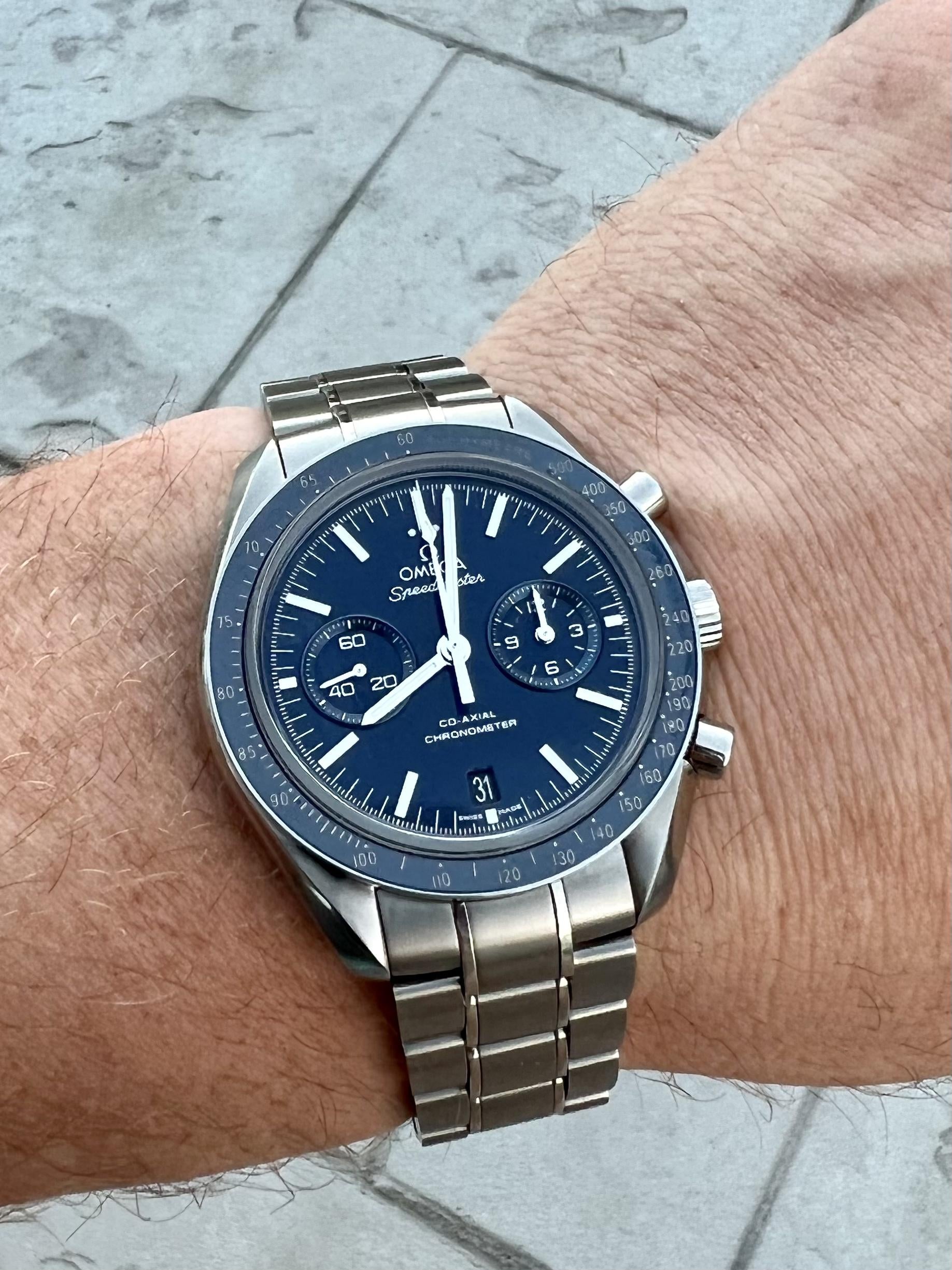 FS: Omega Speedmaster Titanium Blue | WatchUSeek Watch Forums