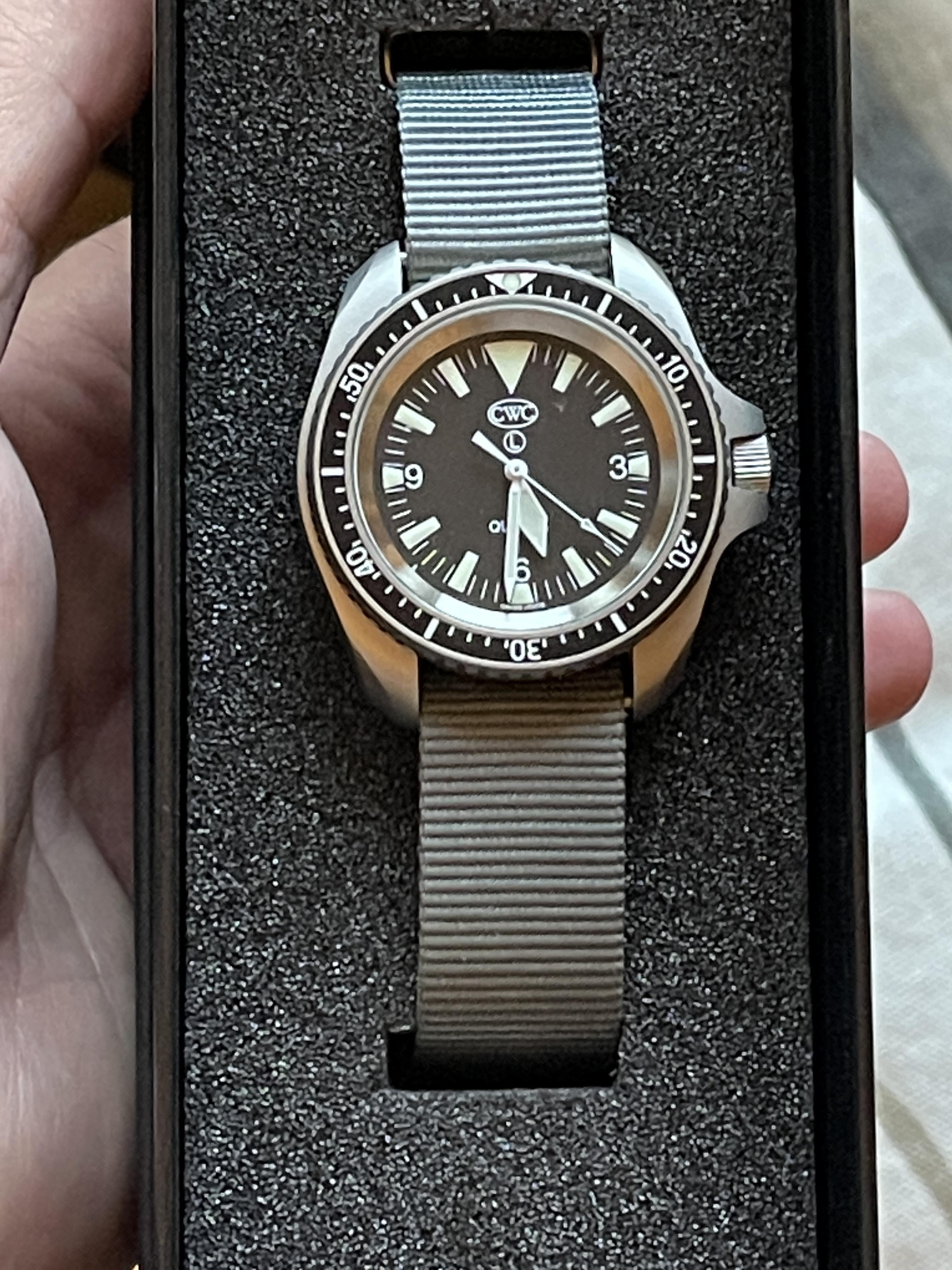 SOLD —-FS: CWC QUARTZ MATTE MK1 | WatchUSeek Watch Forums