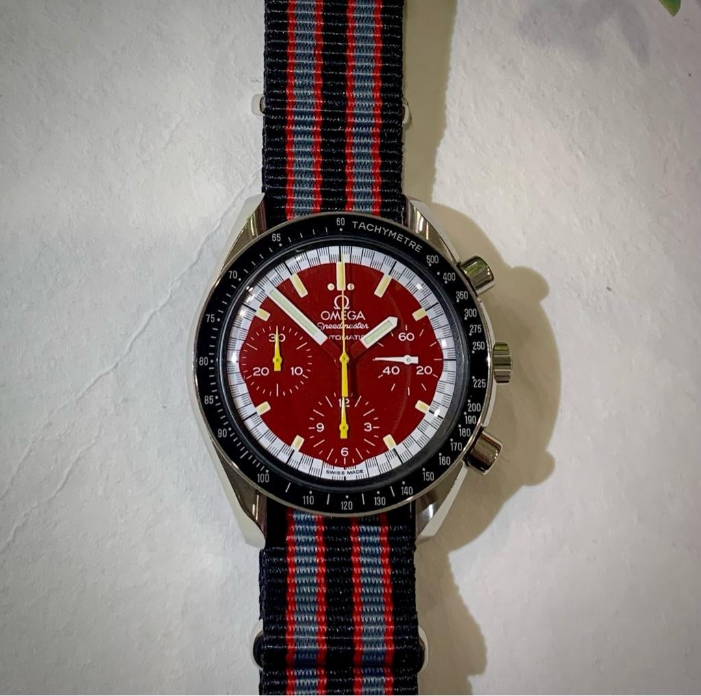 [$3,450 USD] ICONIC Omega Speedmaster Michael Schumacher Edition ...
