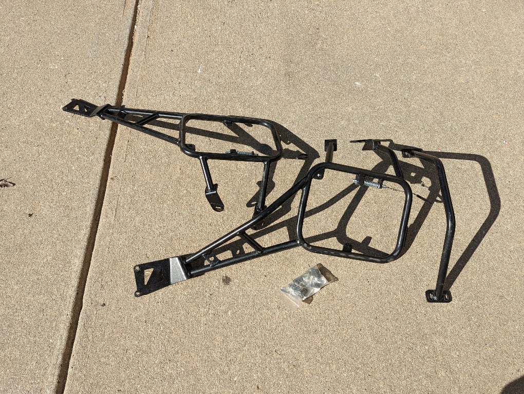 For sale - Tusk pannier racks Husky 701 | Adventure Rider