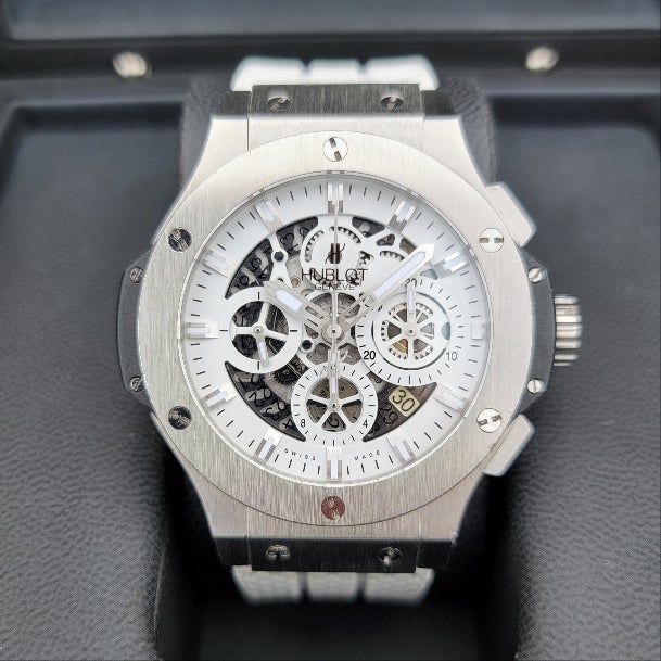 Hublot Big Bang Skeleton Aero Bang White 250pc Limited Edition Garmisch 44mm | WatchUSeek Watch ...
