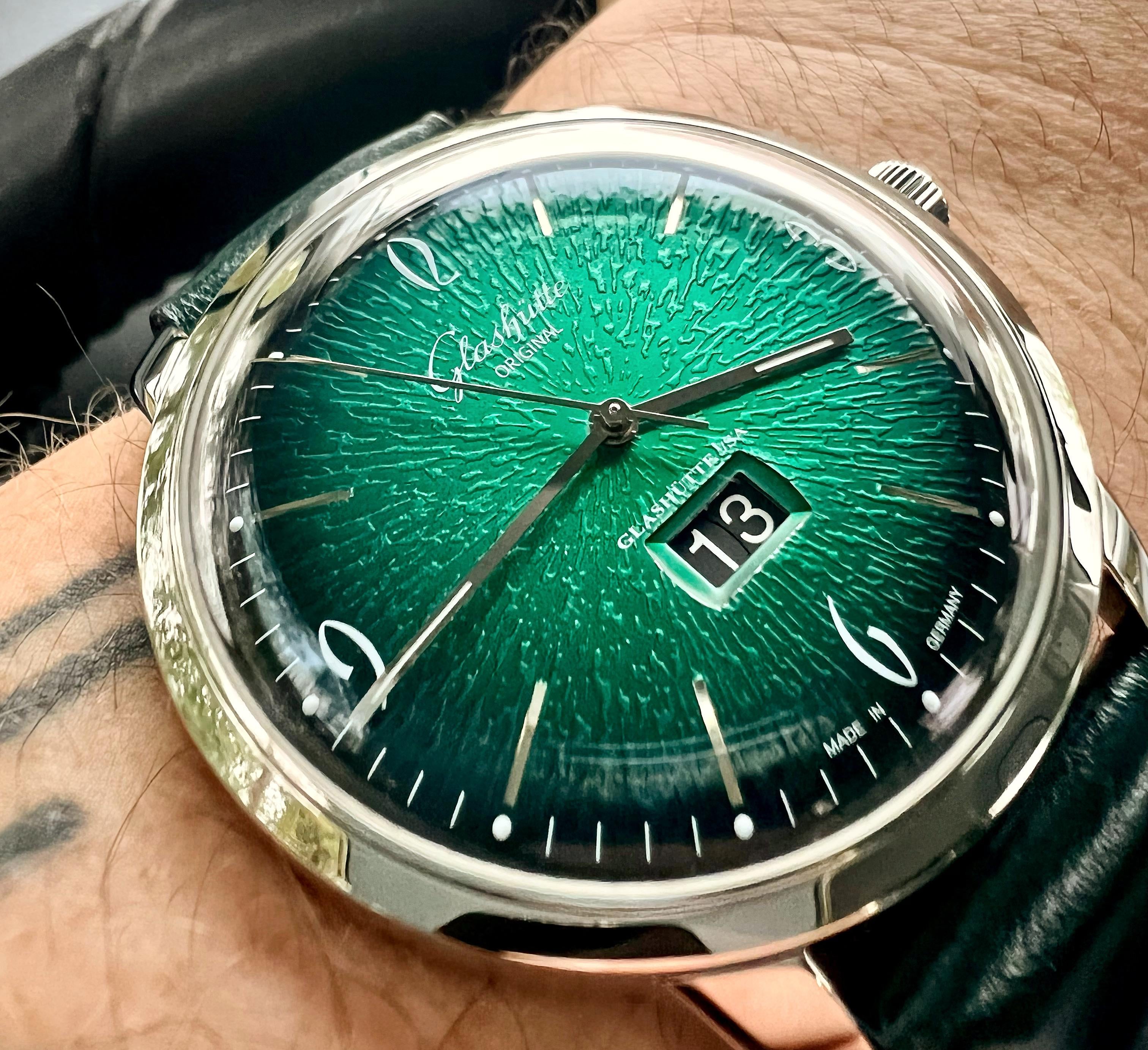 What is the best blue or green dial watch from a Swatch Group ...