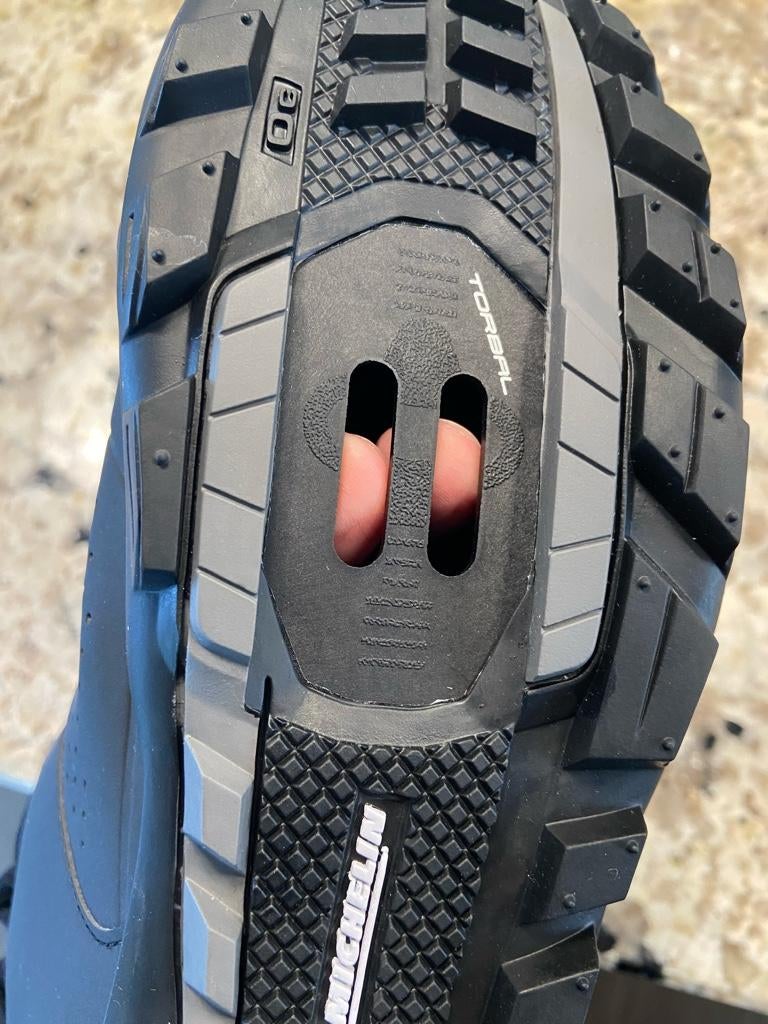 Shimano shoes / Hole where cleats attach | Mountain Bike Reviews Forum