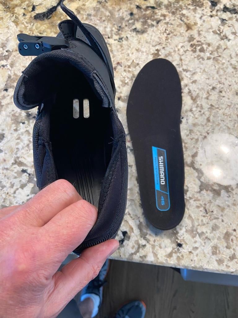 Shimano shoes / Hole where cleats attach | Mountain Bike Reviews Forum