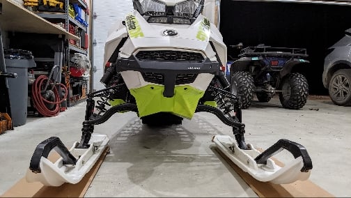 36" front end on G4 | Ski-Doo Snowmobiles Forum
