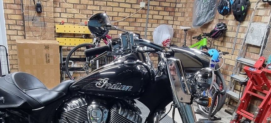 AMAZING CUSTOMER SERVICE - Klock Werks Prairie Handlebar Chrome for 18 ...