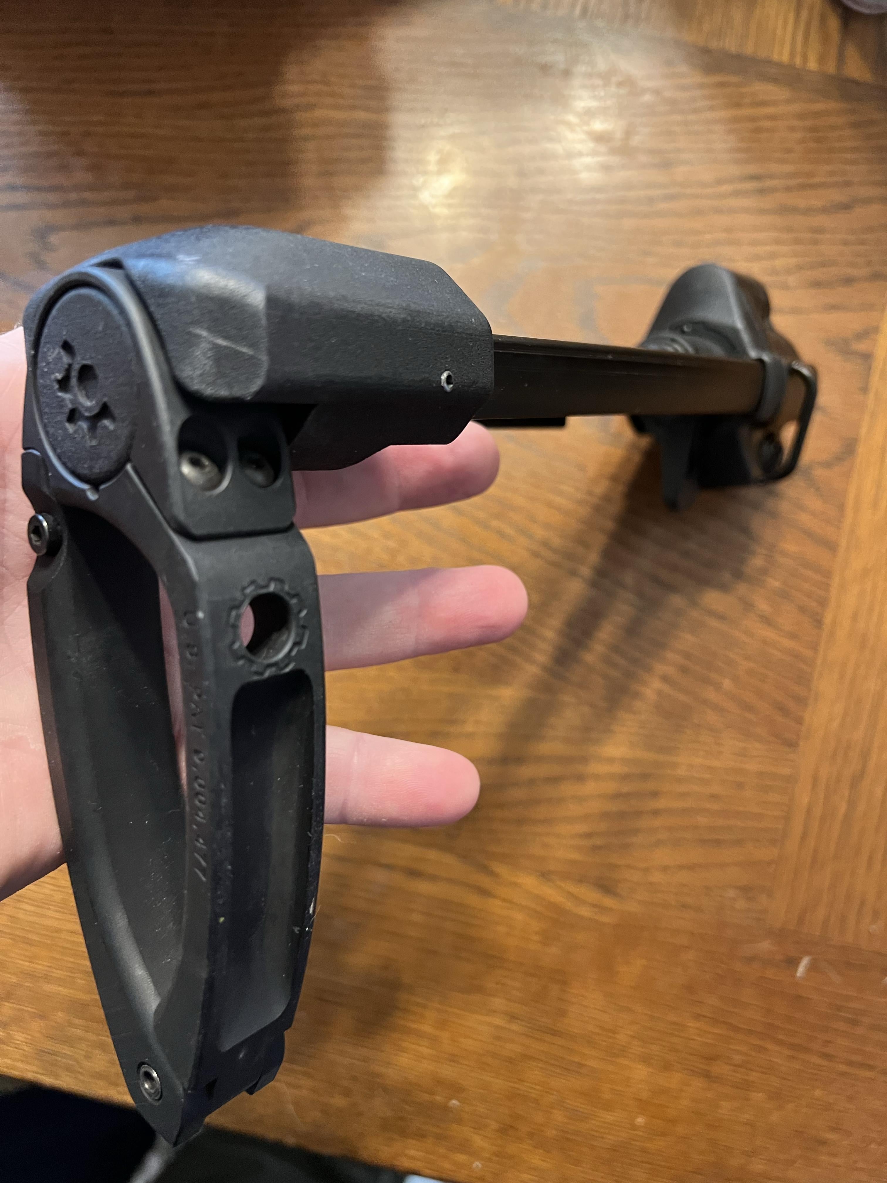 FOR SALE: MP5 / SP5 Custom Smith Telescopic Tailhook Brace, Complete ...