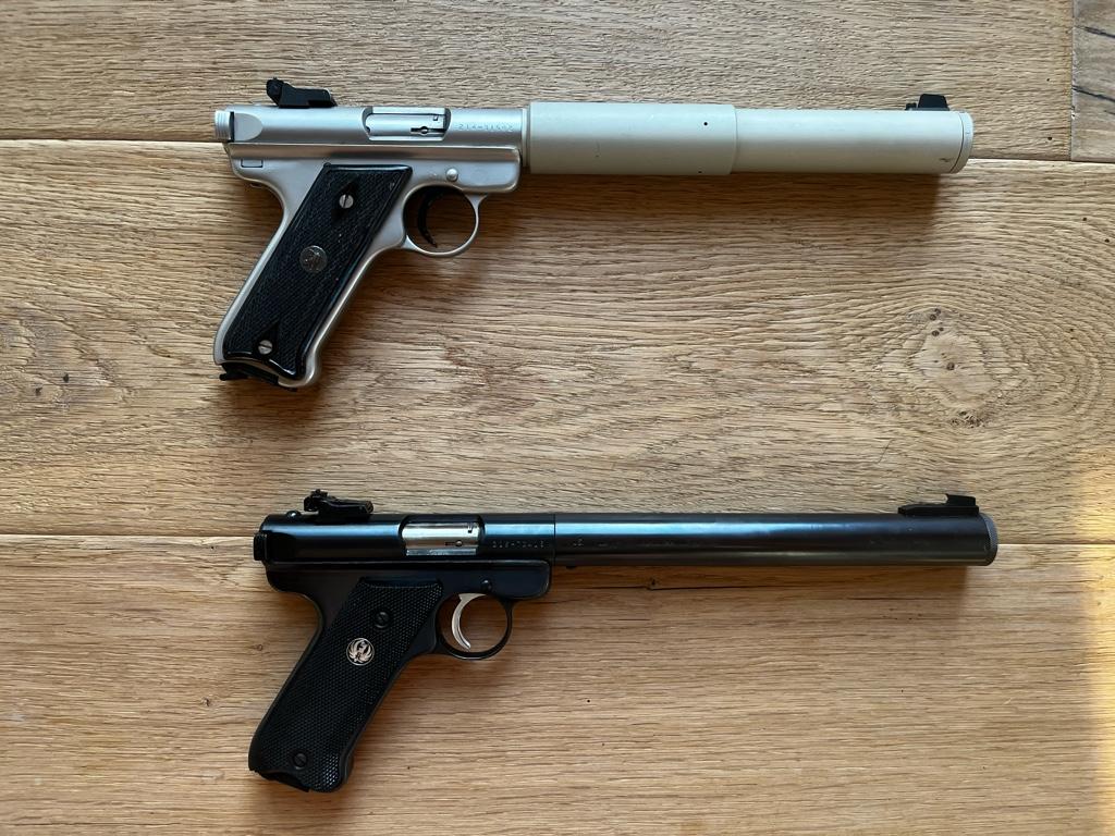 Ruger MKII silenced | Colt Forum