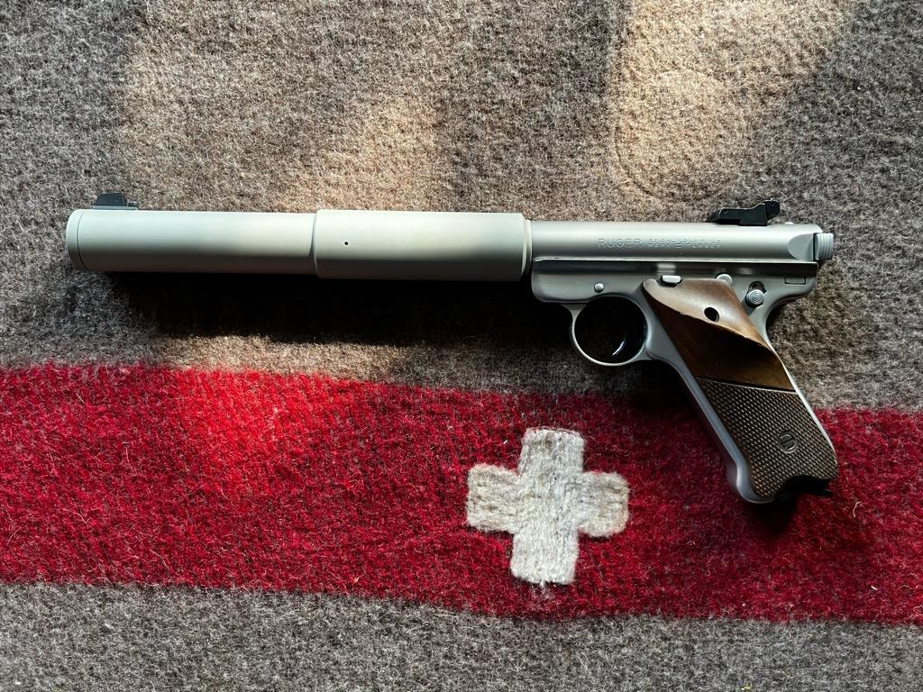 Ruger MKII silenced | M14 Forum