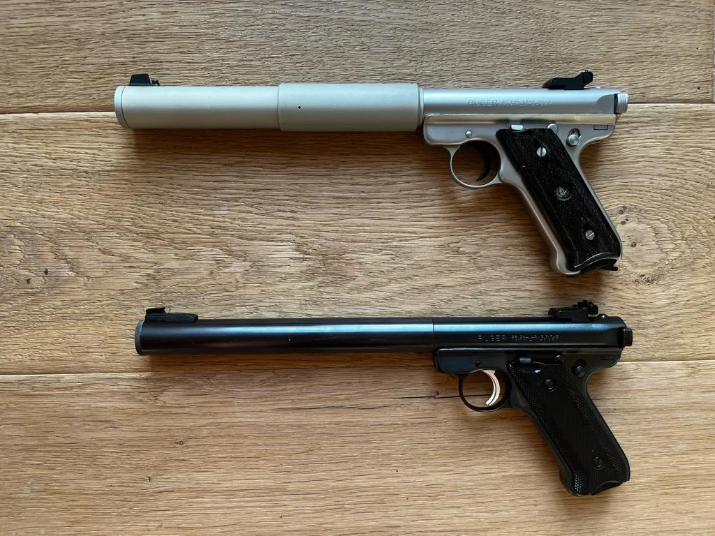 Ruger MKII silenced | M14 Forum