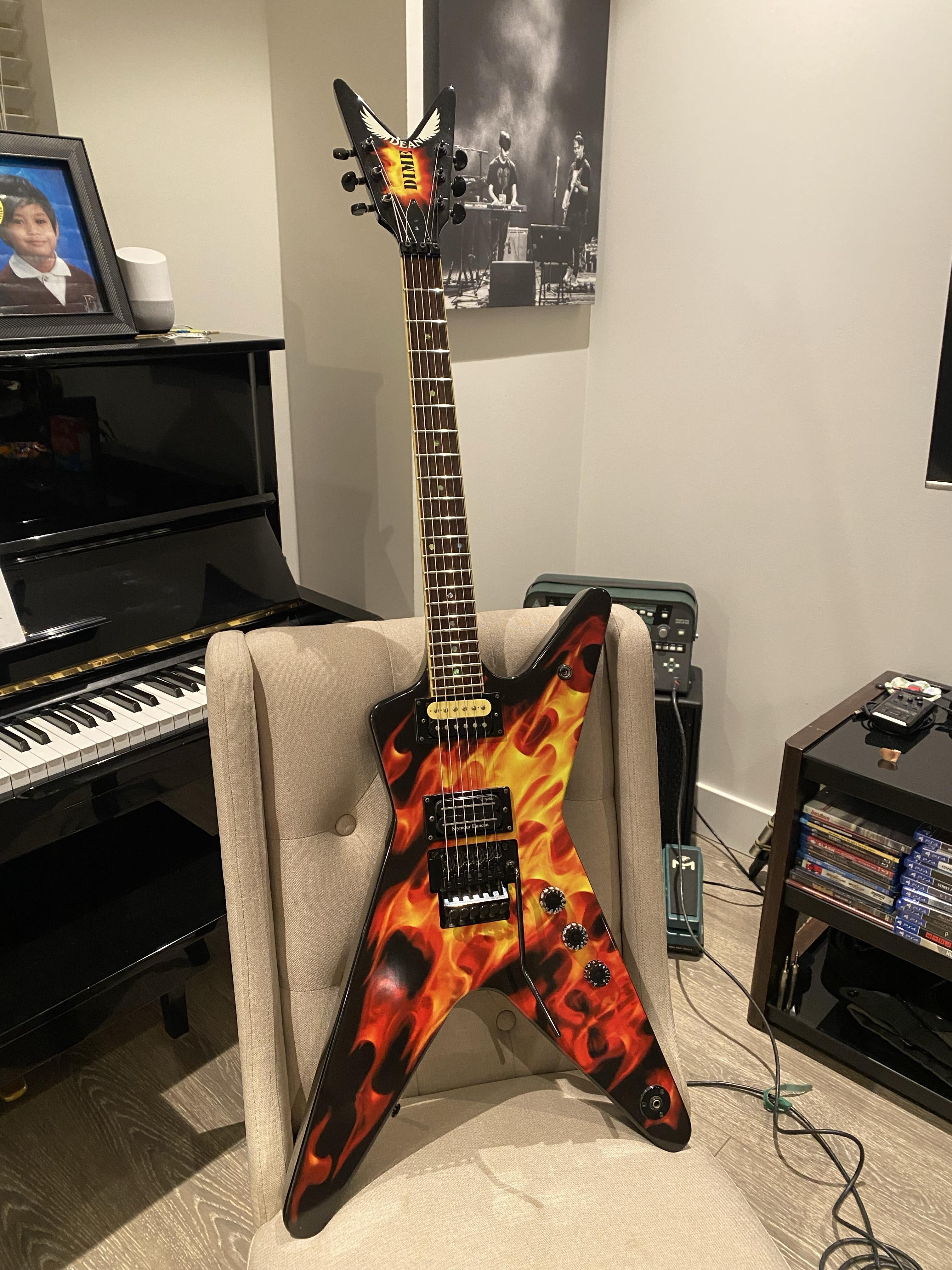 Dean Dimebag Guitar Dime-o-flame | The Canadian Guitar Forum