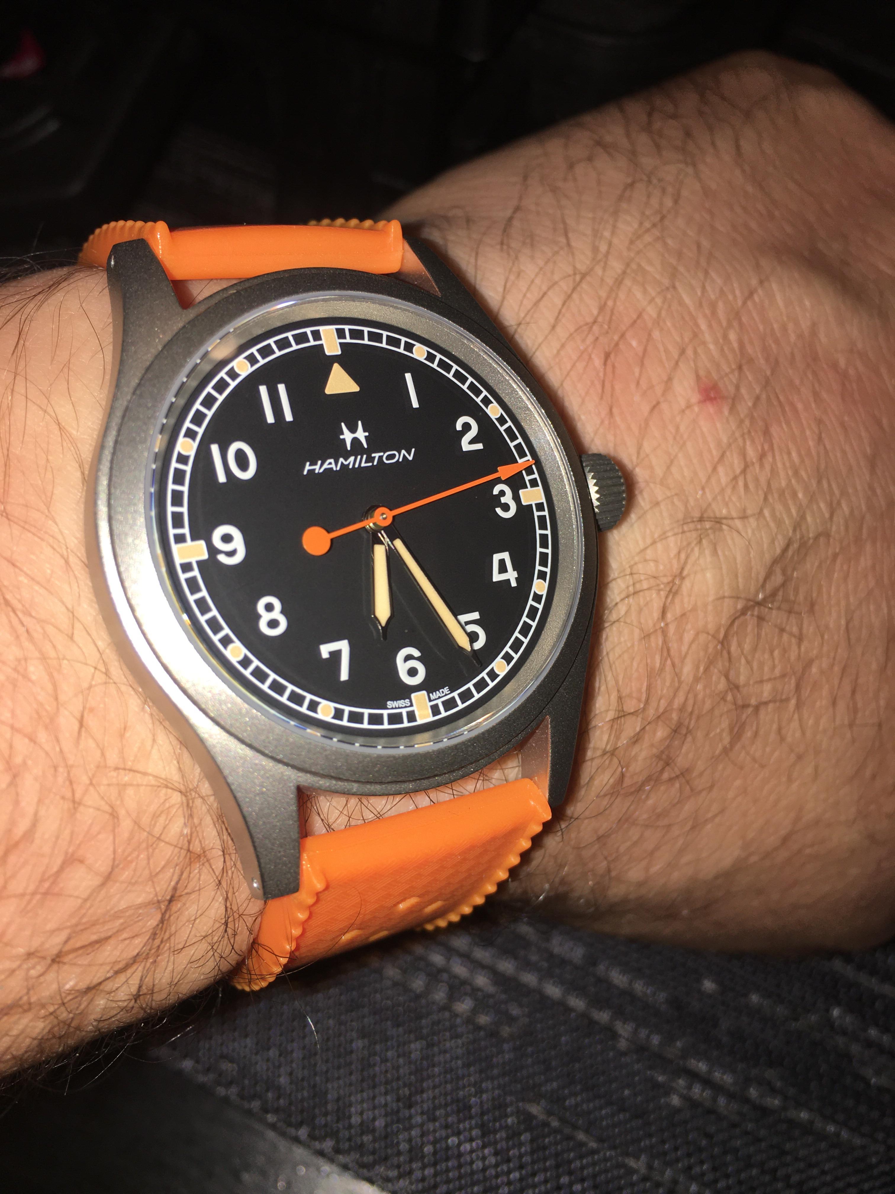 Hamilton Khaki Field Hodinkee Straps | WatchUSeek Watch Forums