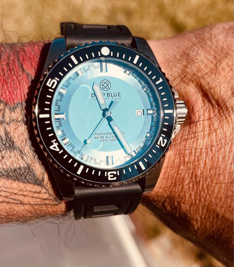 Deep Blue Speedograph 1000 | WatchUSeek Watch Forums