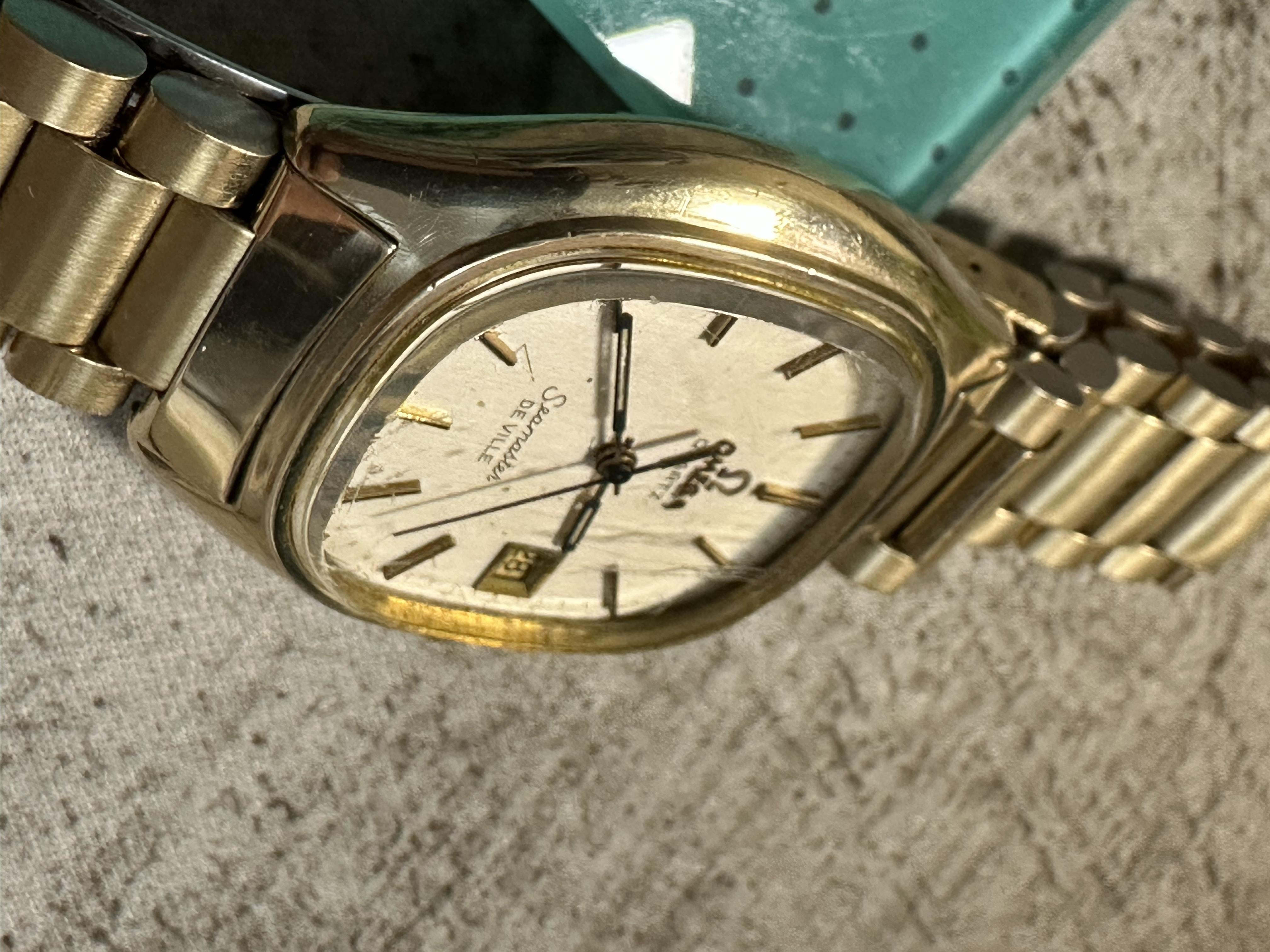 Omega SEAMASTER De Ville quartz, square case $175 | WatchUSeek Watch Forums