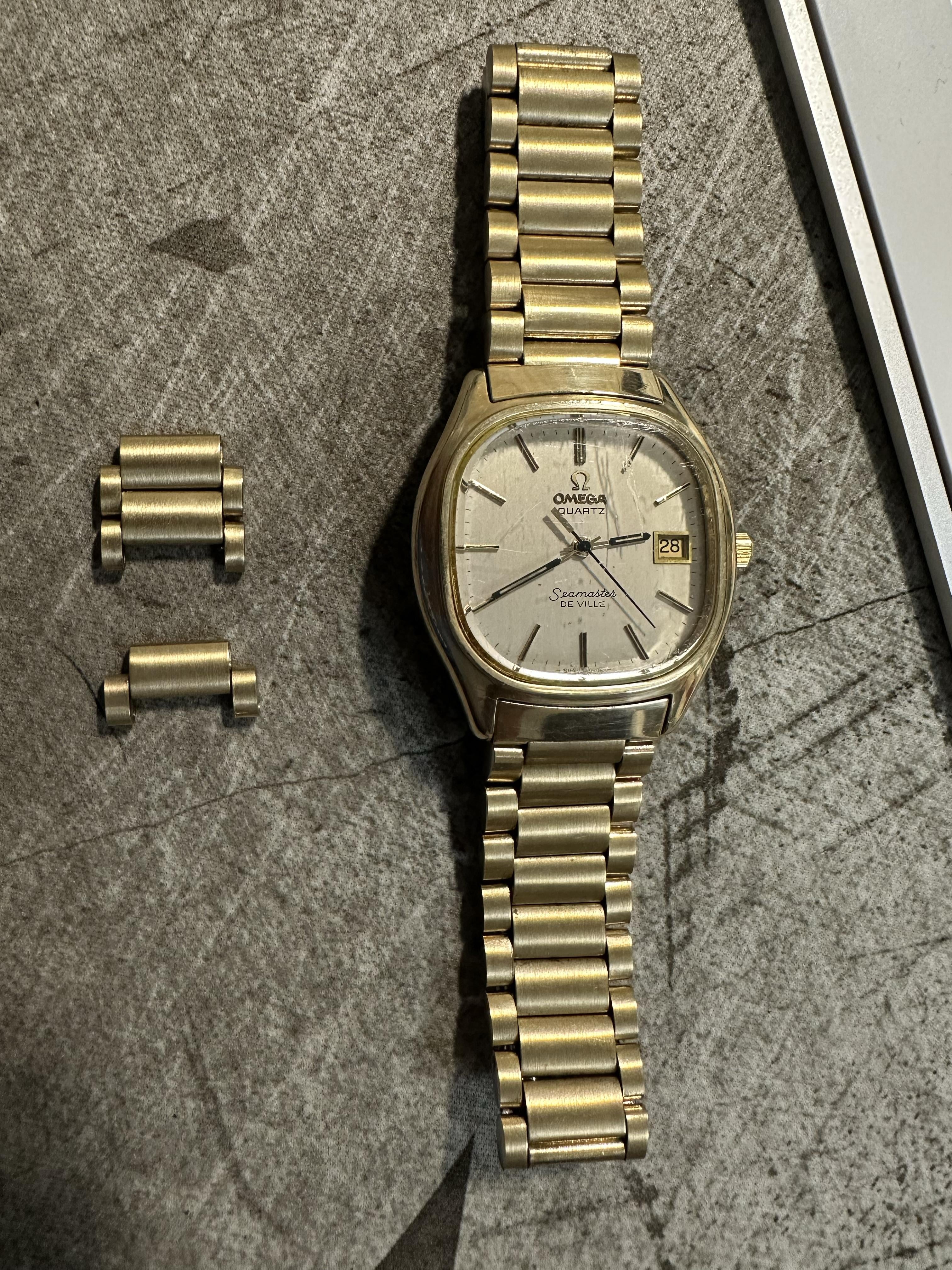 Omega SEAMASTER De Ville quartz, square case $175 | WatchUSeek Watch Forums