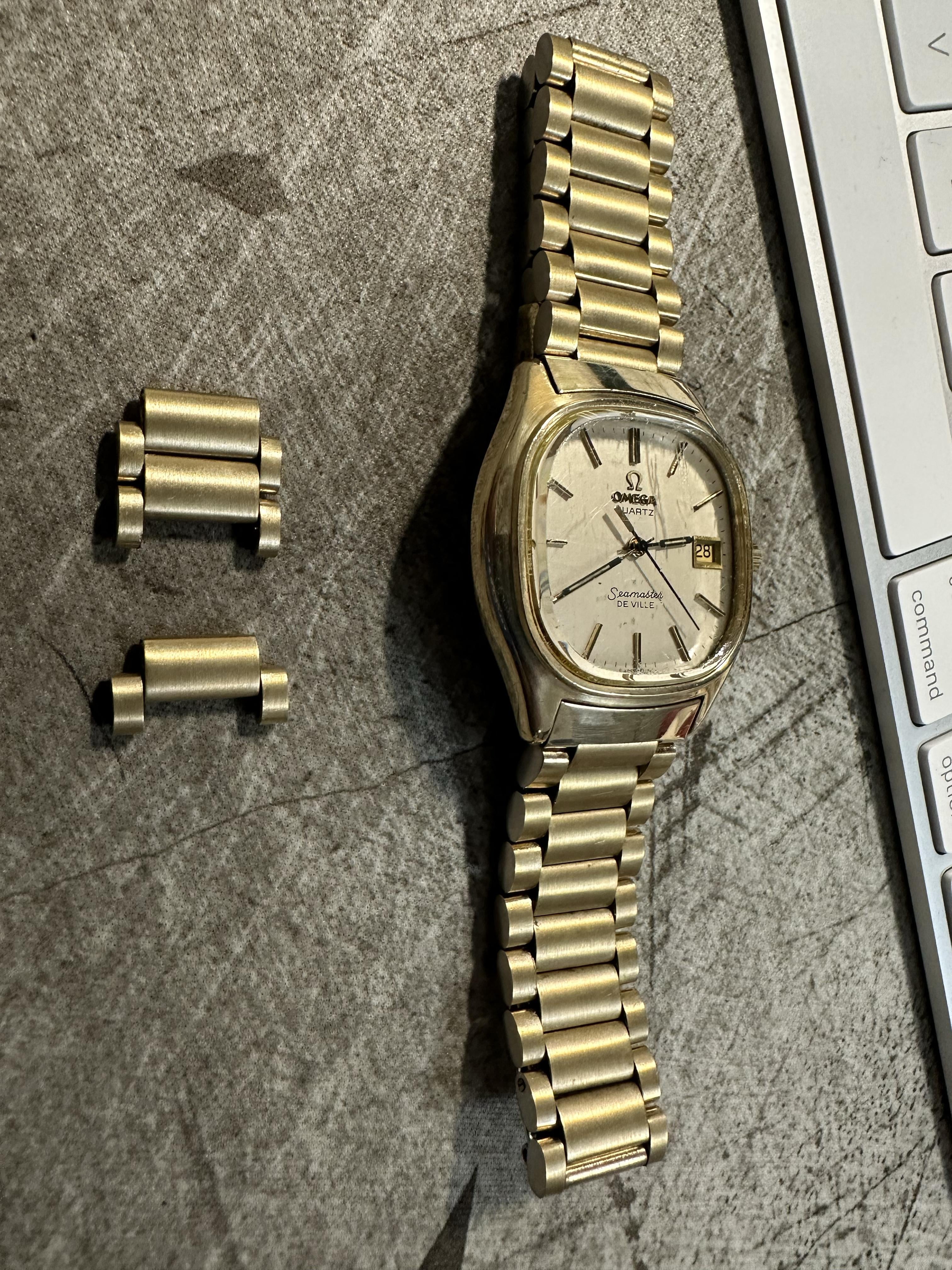 Omega SEAMASTER De Ville quartz, square case $175 | WatchUSeek Watch Forums