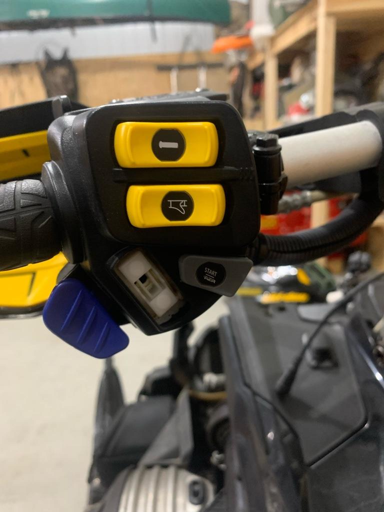 Mode/Set rocker switch fell out | Ski-Doo Snowmobiles Forum