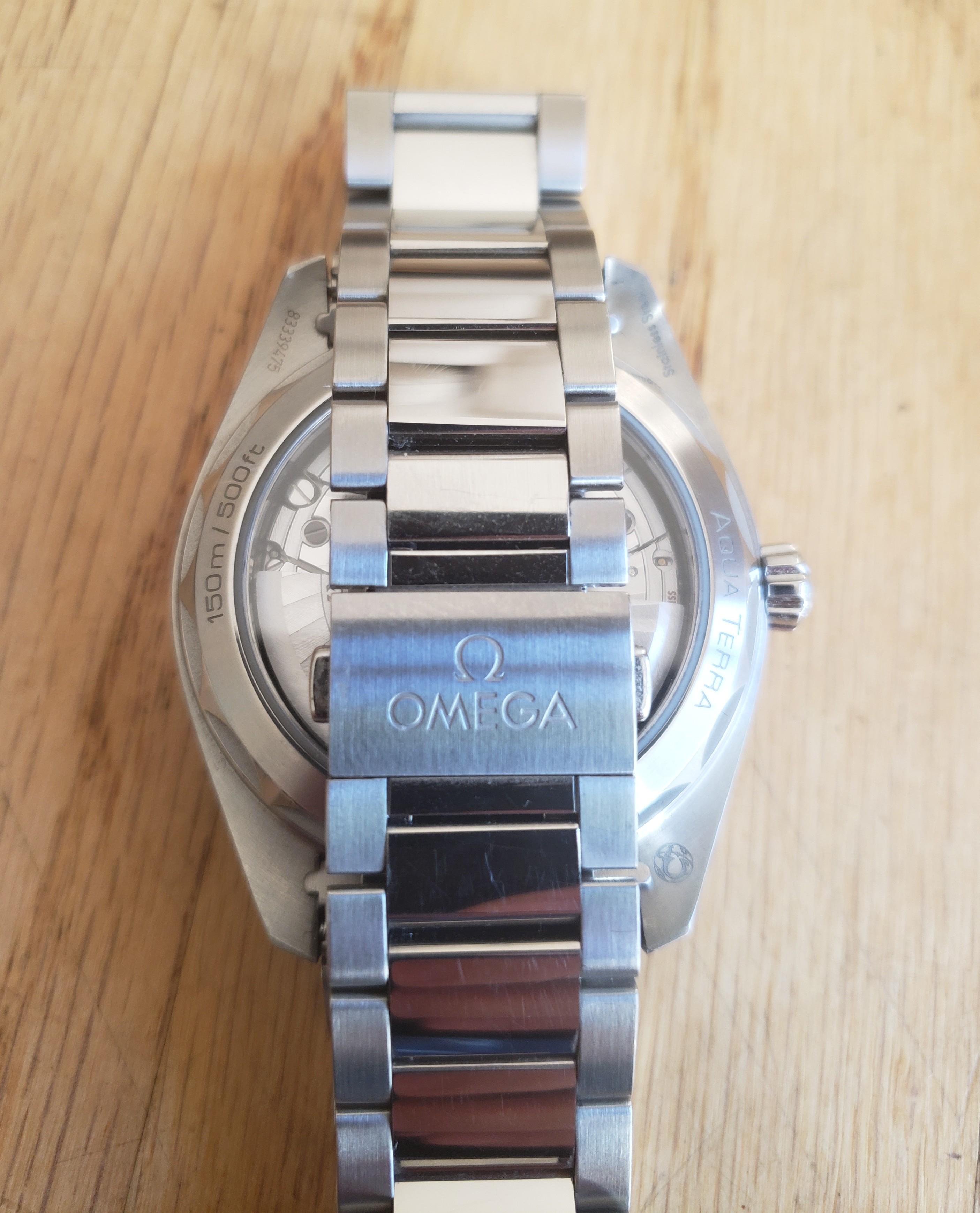 Omega Aqua Terra green | five months old | WatchUSeek Watch Forums