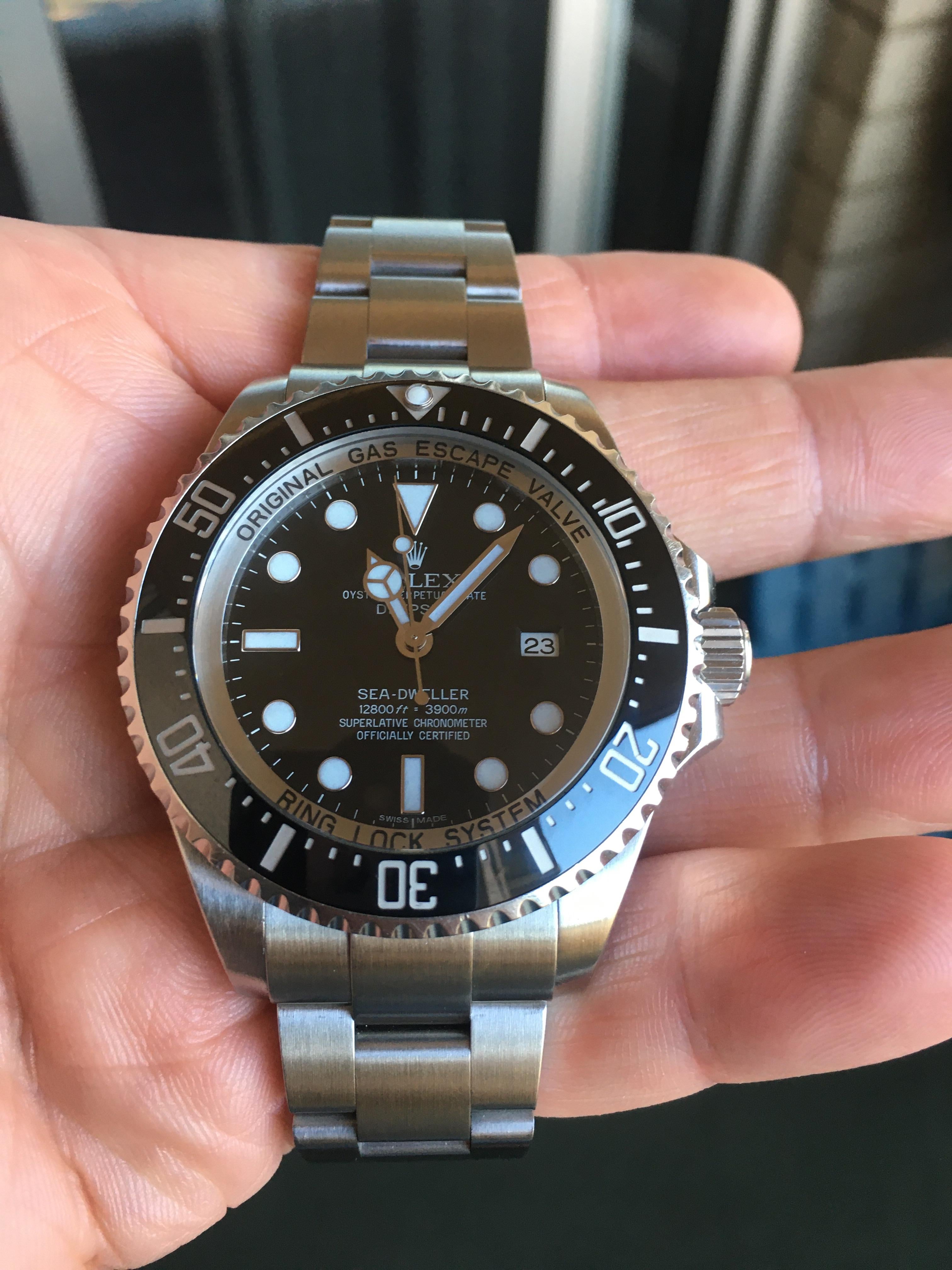 Rolex DeepSea 116660 Complete | WatchUSeek Watch Forums