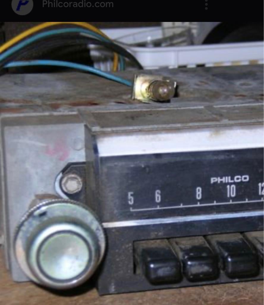 Philco AM Radio Light assembly | Vintage Mustang Forums