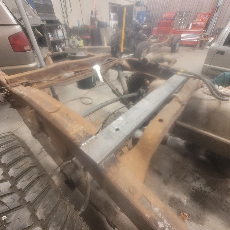 Making a crew cab ZR2. Has anyone swapped frames befor? | S-10 Forum