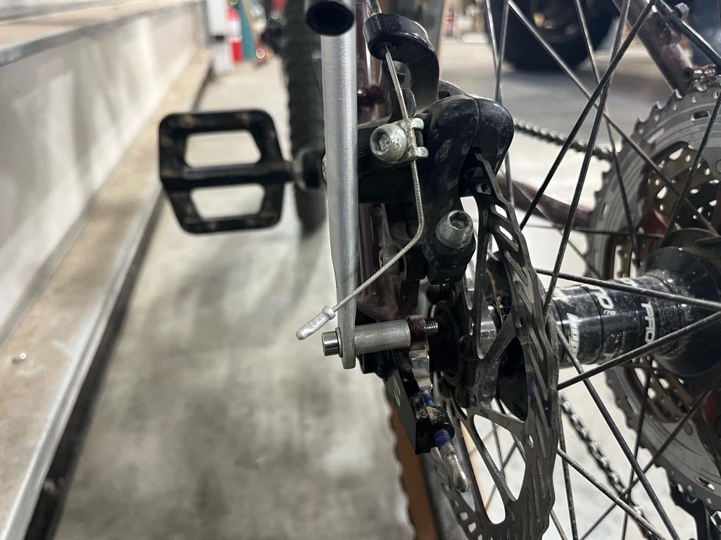 Minimalist rear rack for a dry bag | Mountain Bike Reviews Forum