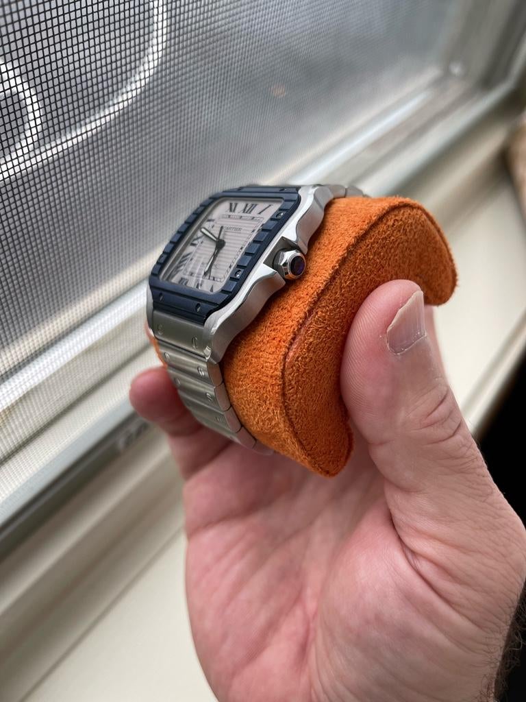FS: Cartier Santos Large PVD Blue WSSA0047 | WatchUSeek Watch Forums