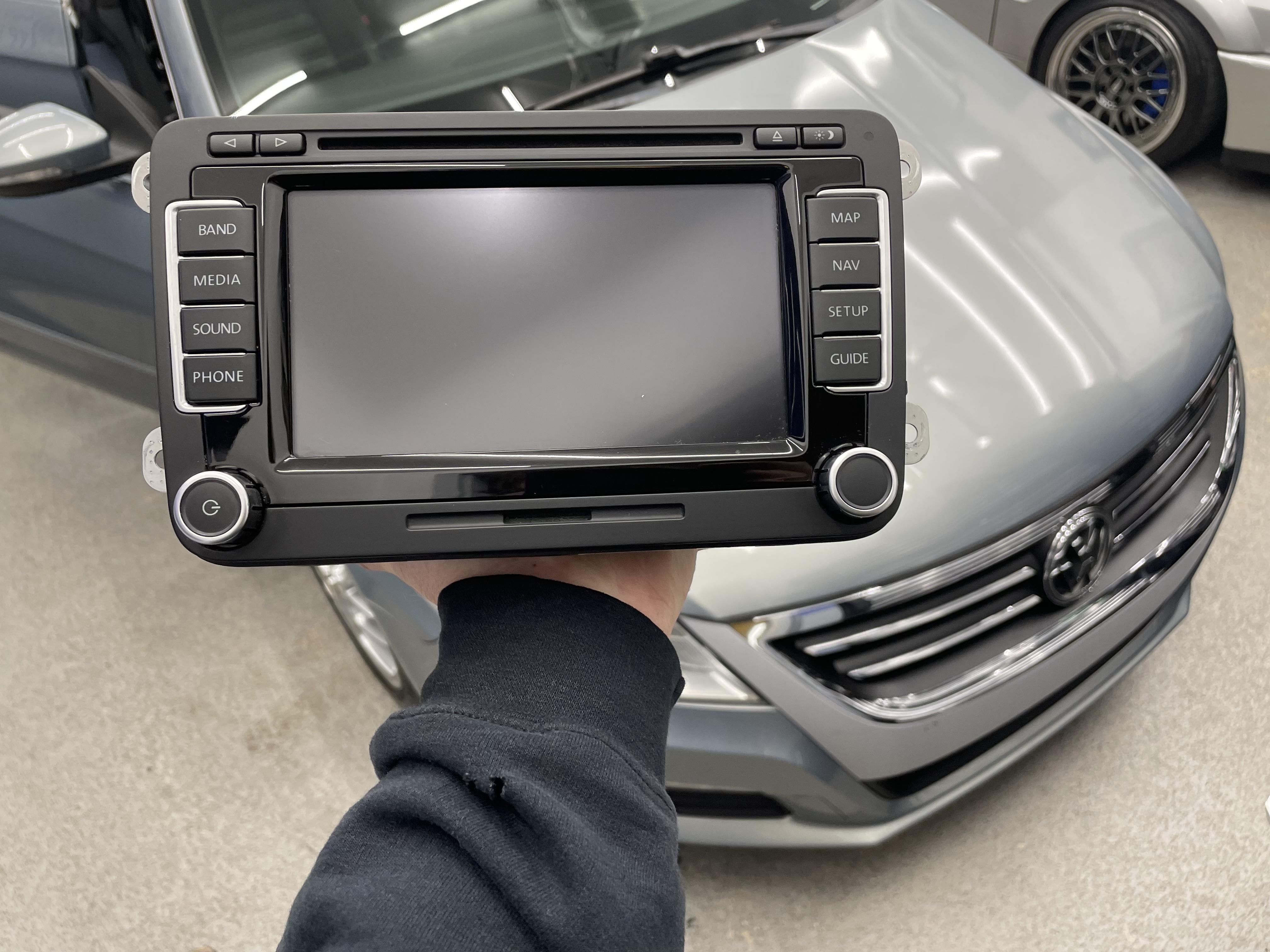 RNS510 GPS Navigation Radio Touchscreen Bluetooth 3C0035684C | VW ...