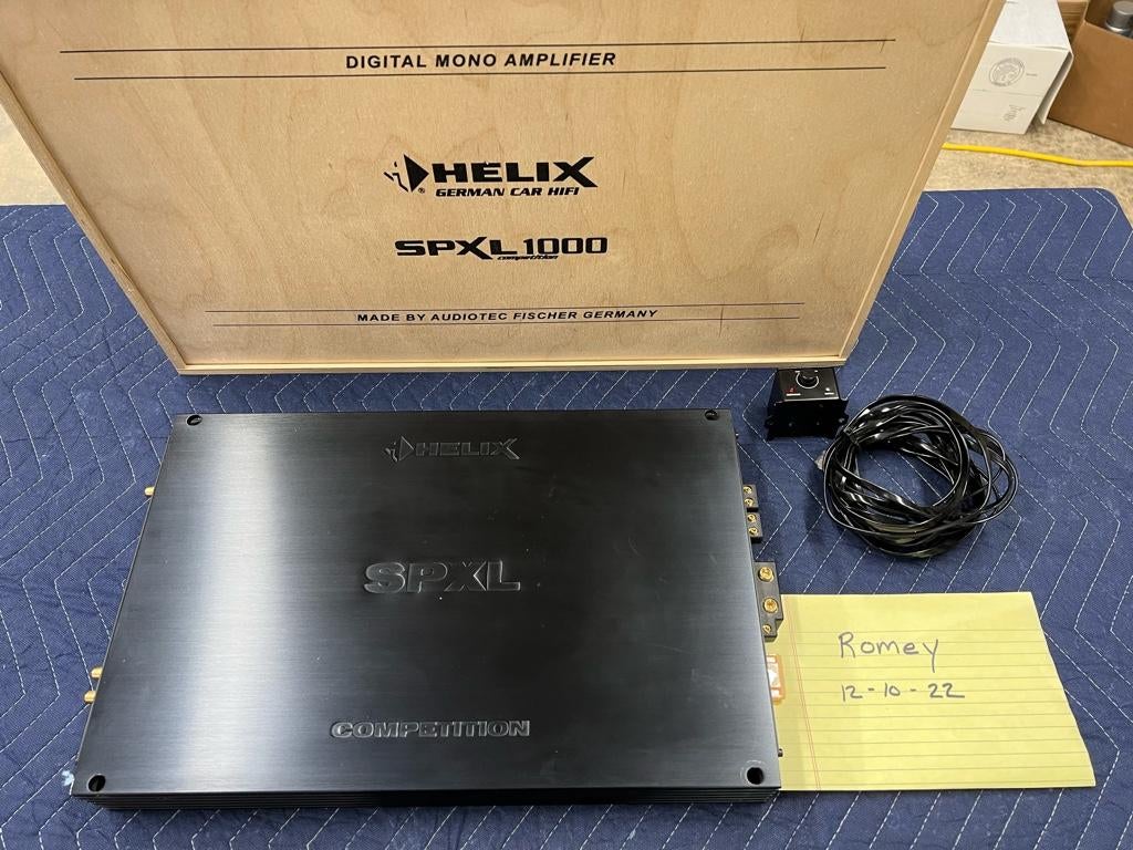 Helix SPXL 1000 | DIYMobileAudio.com Car Stereo Forum