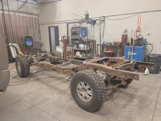 Making a crew cab ZR2. Has anyone swapped frames befor? | S-10 Forum