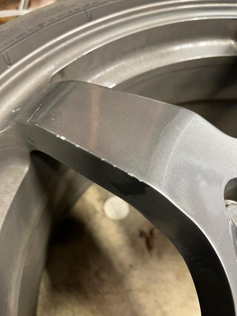 SOLD NEUSPEED RSE05 17x8 gun metal w/ Michelin PSS | VW Vortex ...